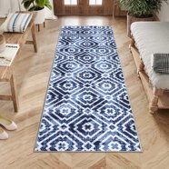 Homore Modern Geometric Patchwork Area Rug Washable Machine Soft Non Slip Non Shedding Carpet ...