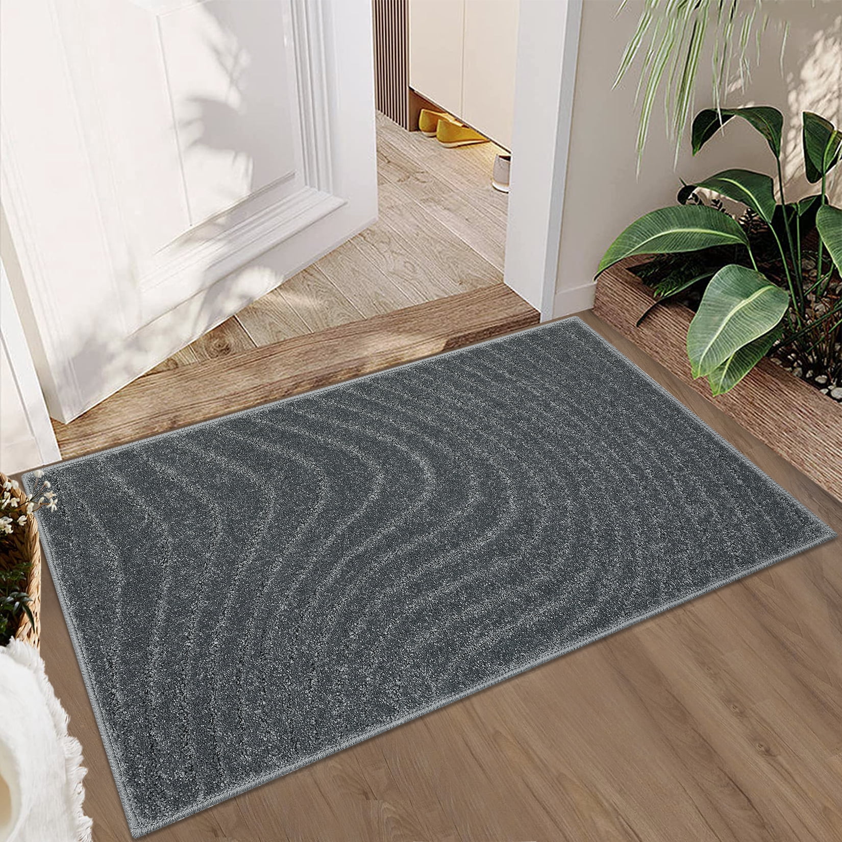 GlowSol Area Rug 2'x3' Solid Shag Area Rug Soft Indoor Thick Plush ...
