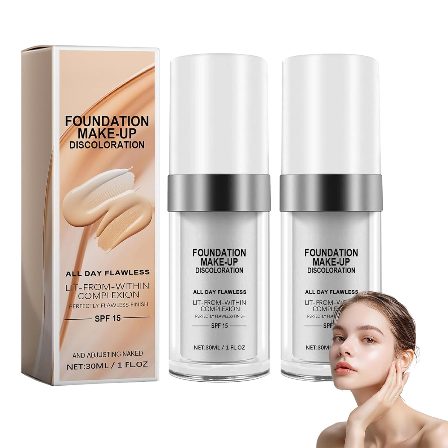 Glowari Color Changing Foundation, Color Changing Mature Skin ...