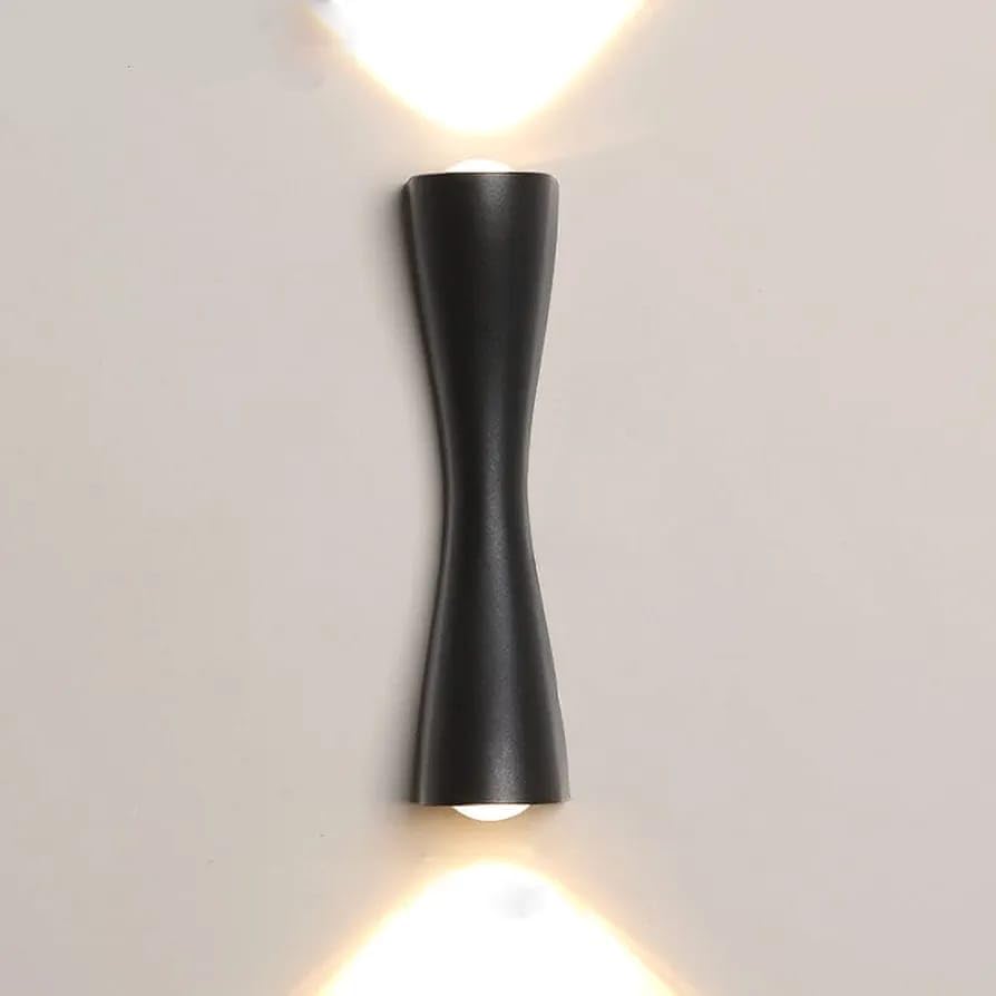 Glowave 6 Watts LED OutdoorIndoor Modern UP and Down Creative Wall ...