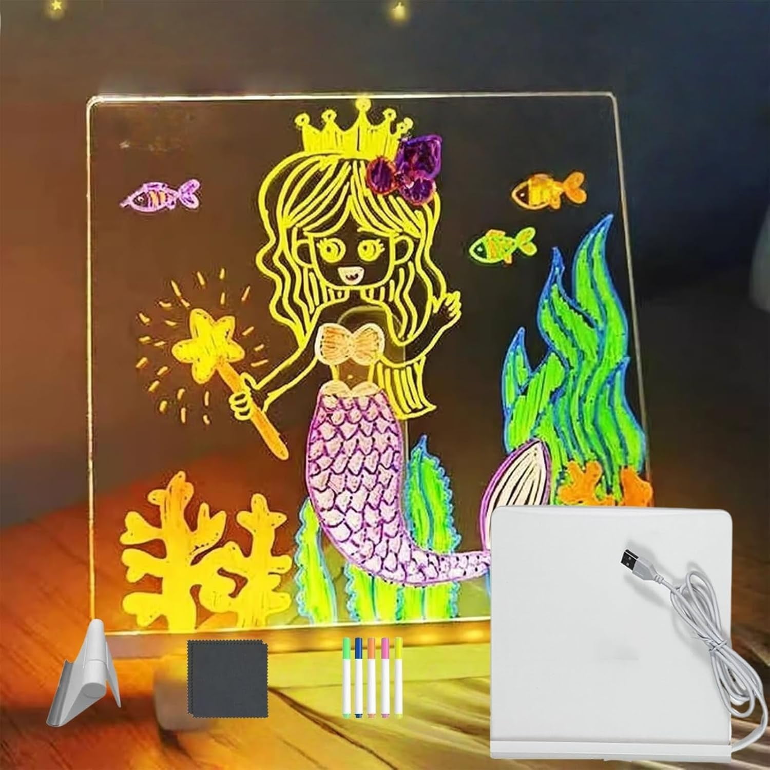 Glowboard Led Drawing Board, Lumiboard Led Drawing Board for Kids ...