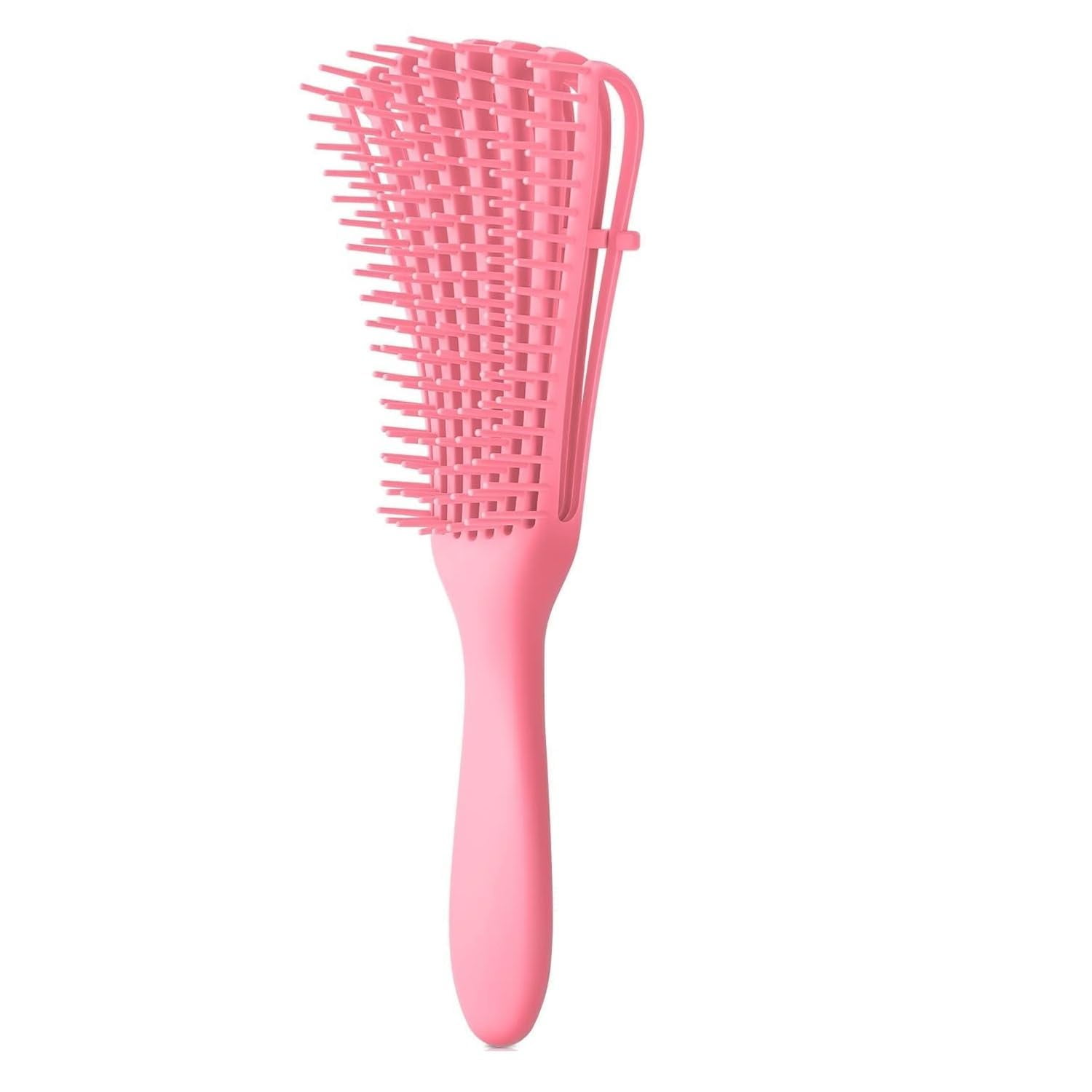 Glowick Elastic Hair Brush with 8 Rows Clip for Curved and Lineing Body ...