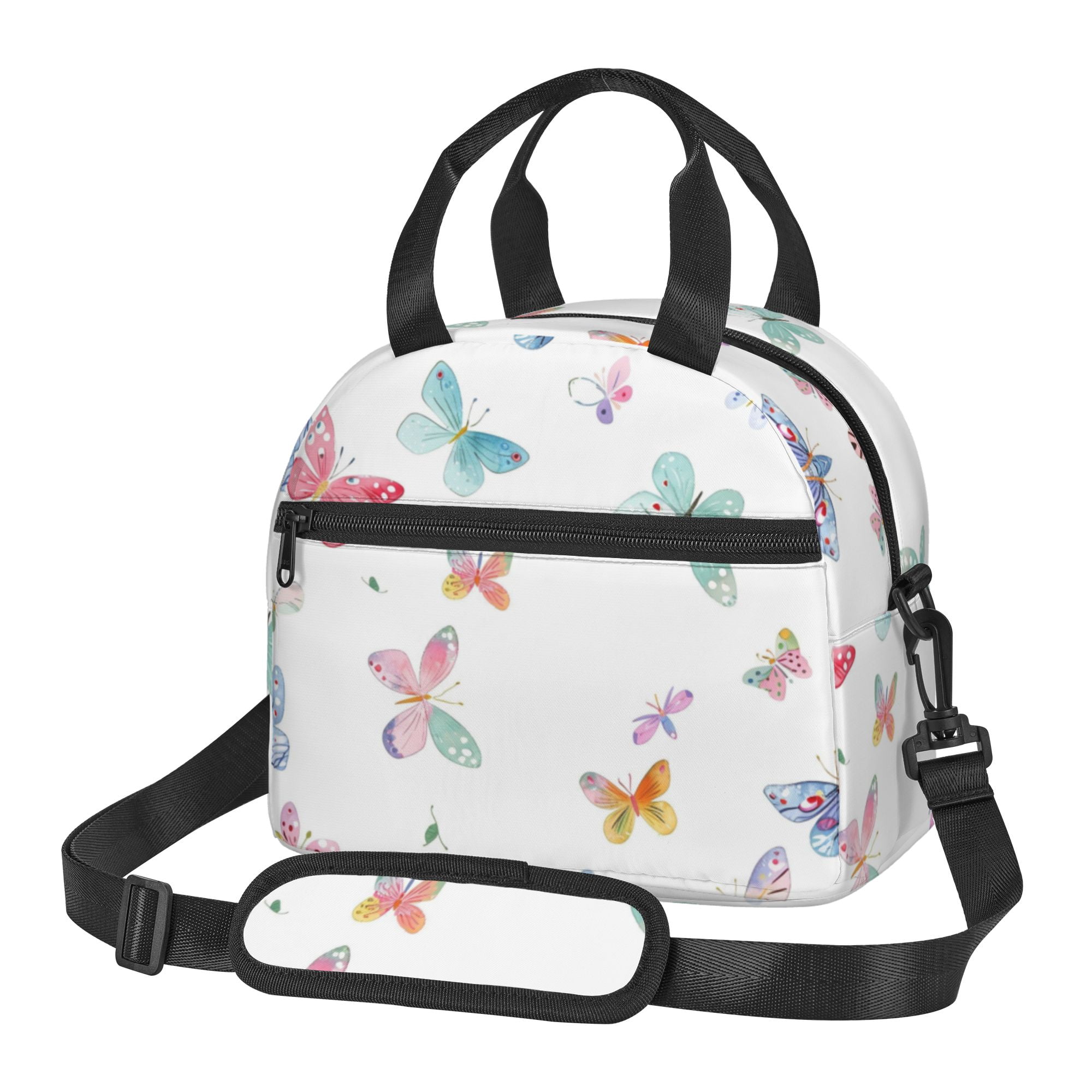 Glowing Butterflies Classic Insulated Lunch Bag for Women/Men ...