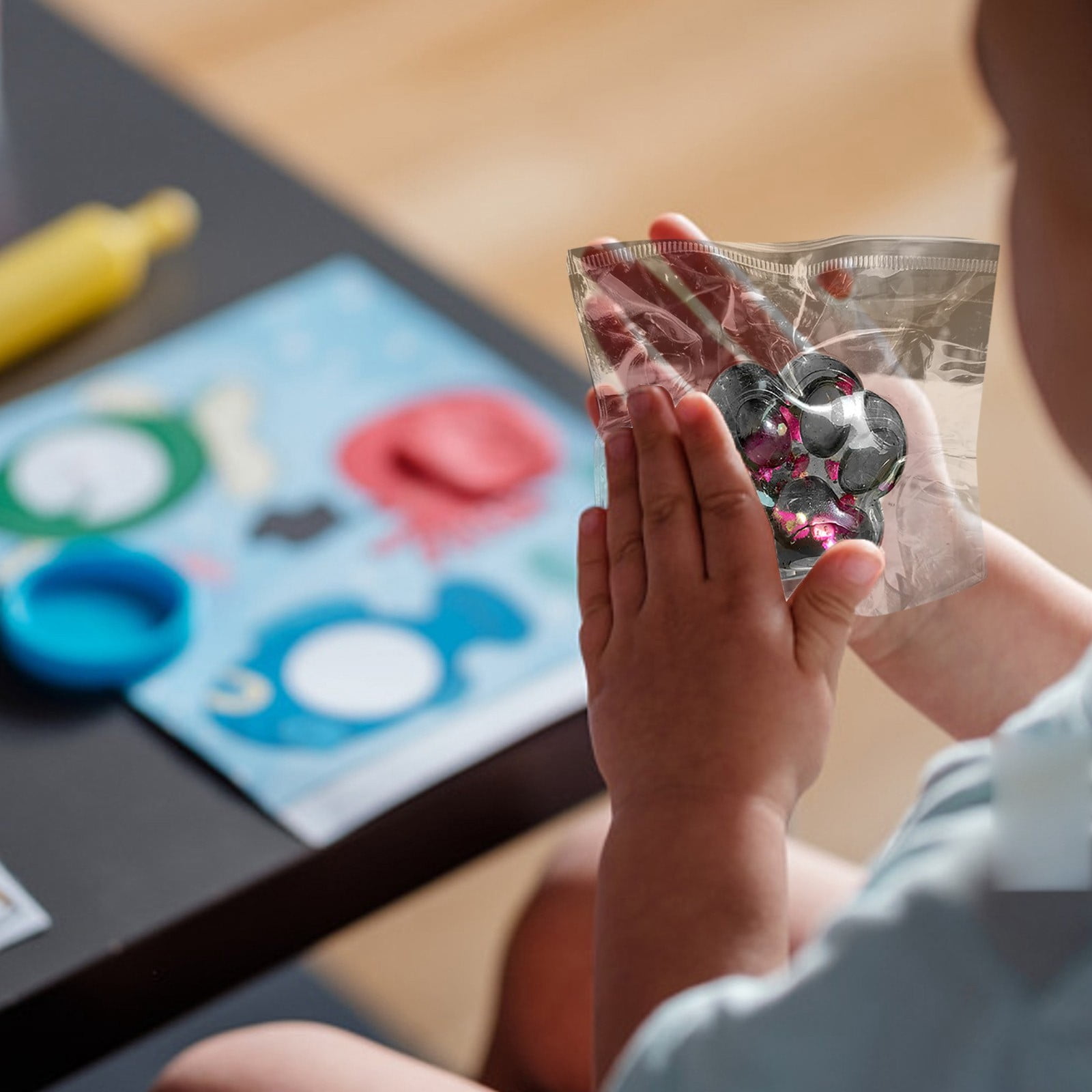 Glowing Cat Stress Toy Soft Cat For Relaxation And Anxiety Student ...