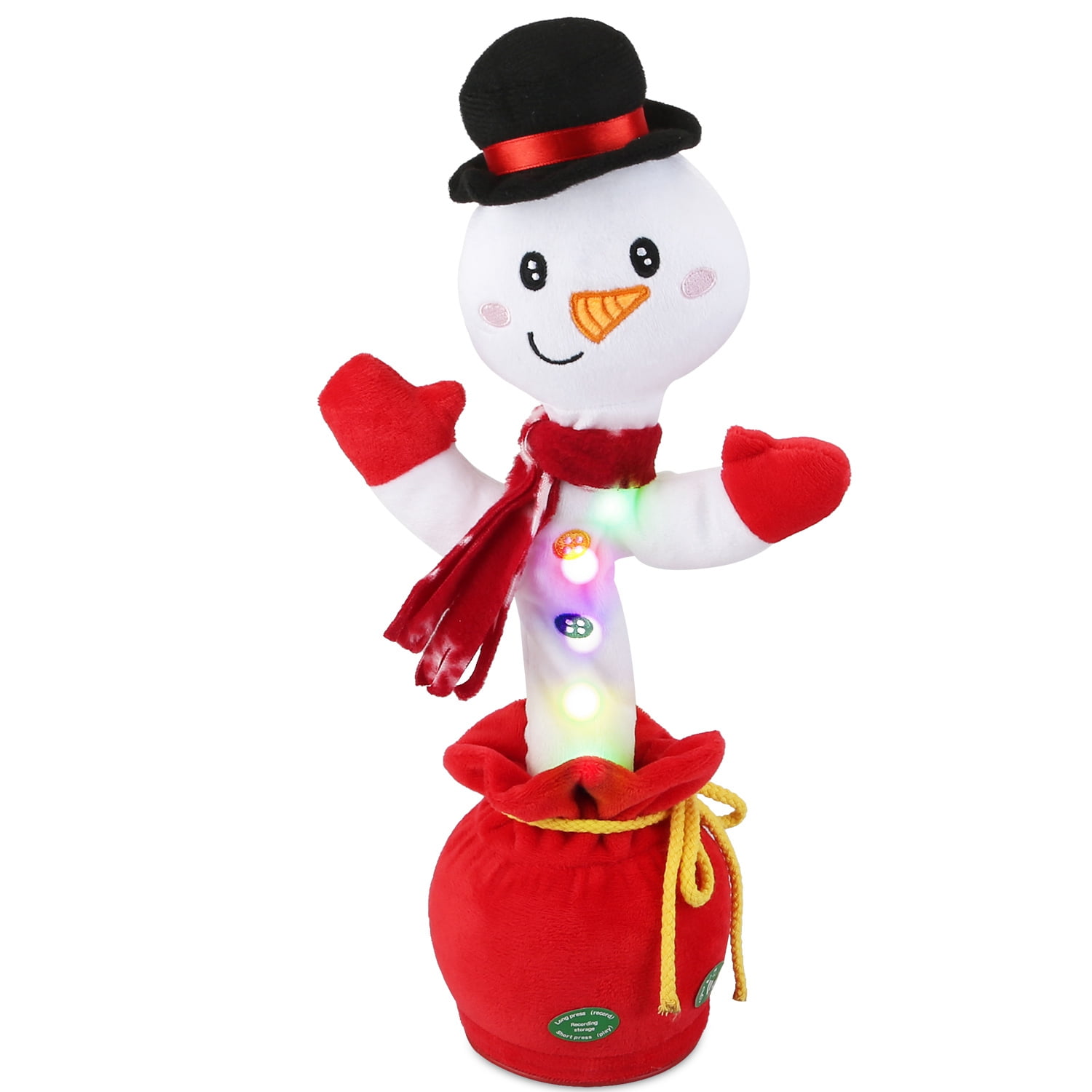 Glowing Dance Toy, iMountek Wiggly Dance Cartoon Toy Interactive Sing ...