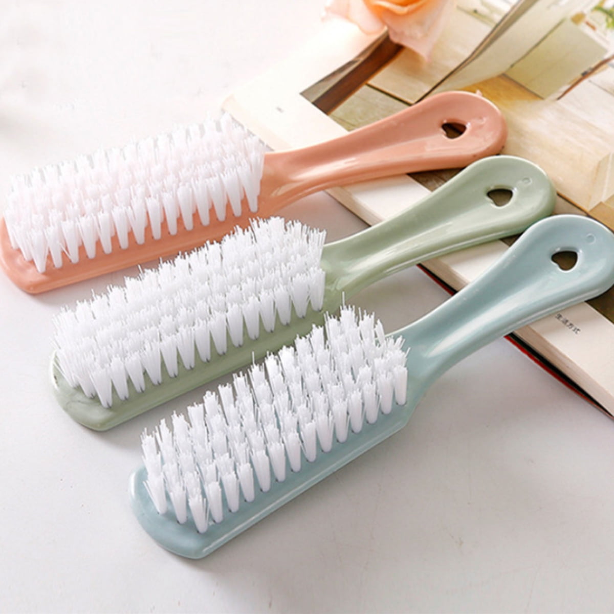 Glowing Grooming, Sneaker Cleaner With Stiff Angled Bristles, Household ...