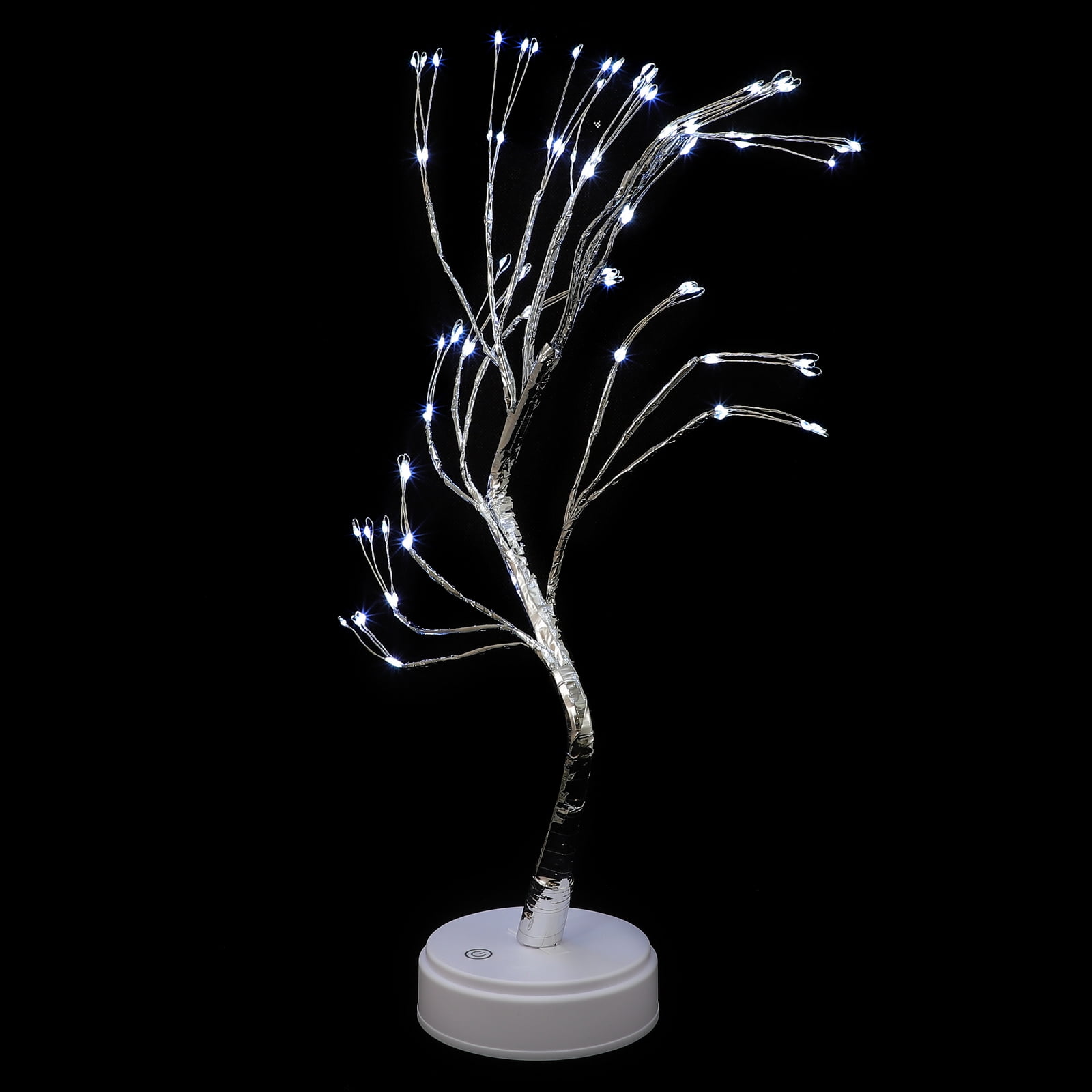 Glowing LED Tree Lights Charming Decoration 11.5X11.5X33.5CM White ...