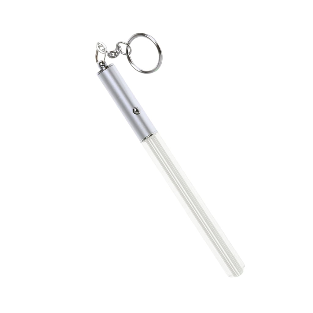 Glowing Light Up Saber Keychains Party Light Stick Mini Lightsaber ...