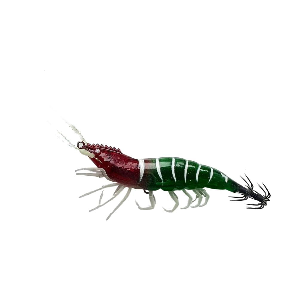 Glowing Lure Bait - Realistic Shrimp Design, Sound & Light Attraction ...
