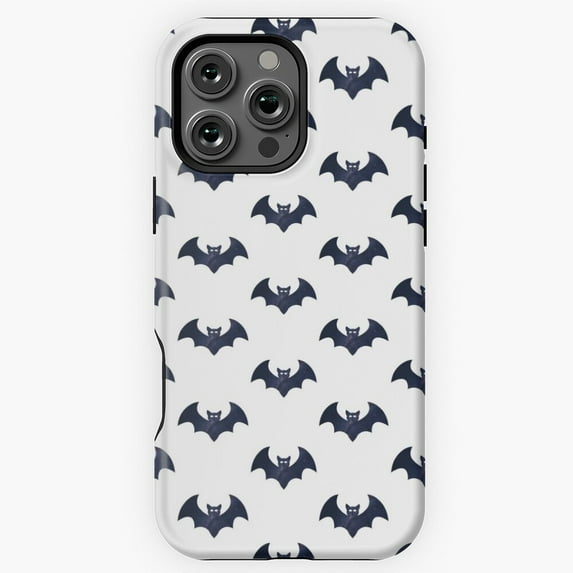 Glowing Milky Way On Dark Sky Bat Colorful Bat Phone Case for iPhone 16 ...