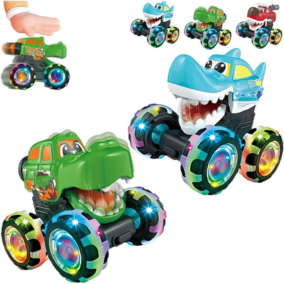 Glowing Monster Toy Car，2026 New Model Induction Remote Control Car ...