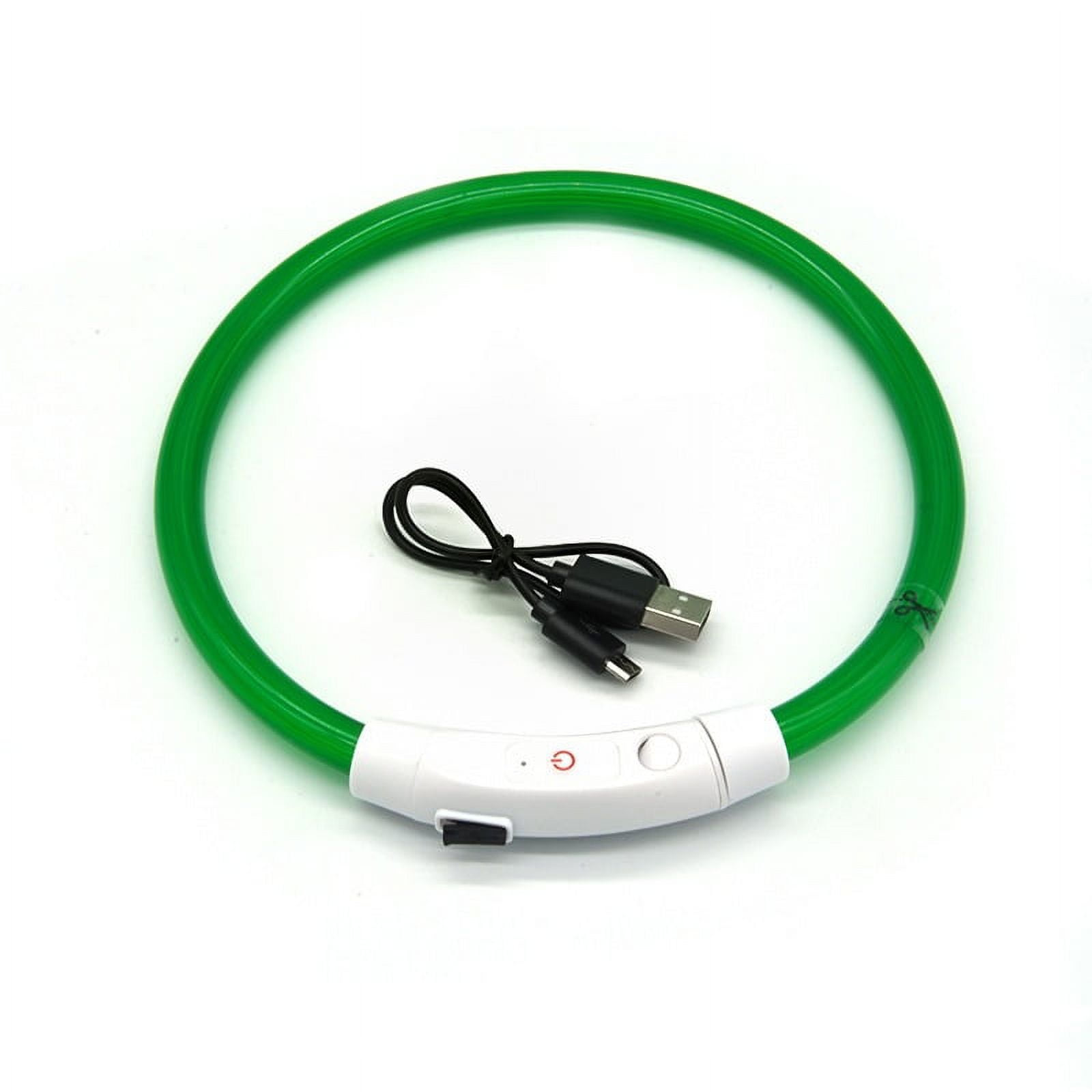 Glowing Pet Collars: USB-Chargeable Flashing Chokers for Cats and Dogs ...