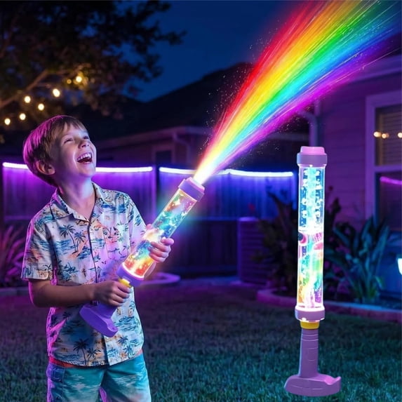 Glowing Rainbow LED Water Blaster | Summer Fun that Pops Like Magic ...