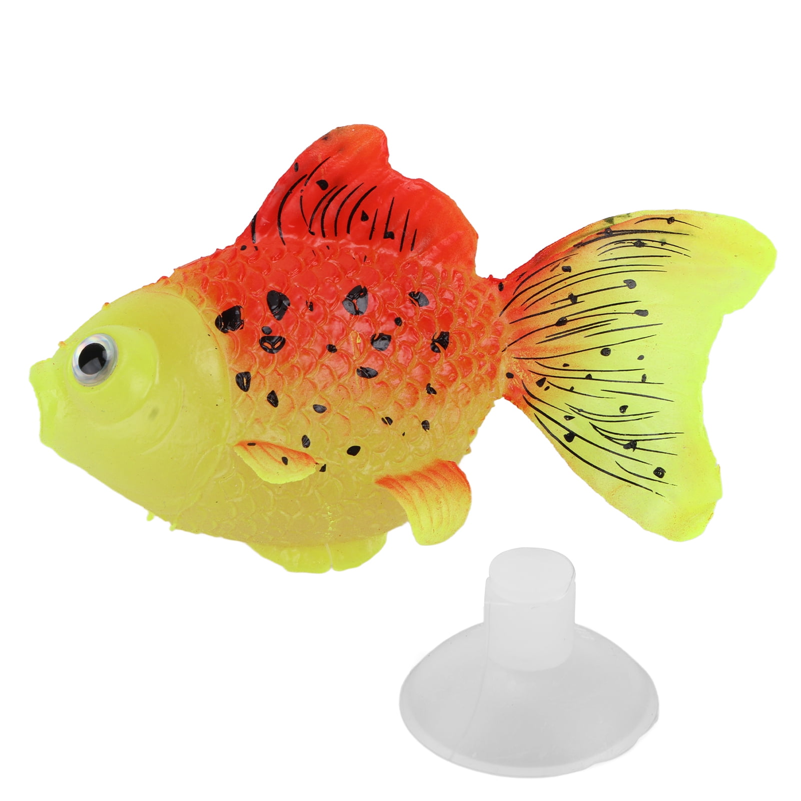 Glowing Silicone Gold Fish Artificial Simulation, Realistic Fish Bowl ...