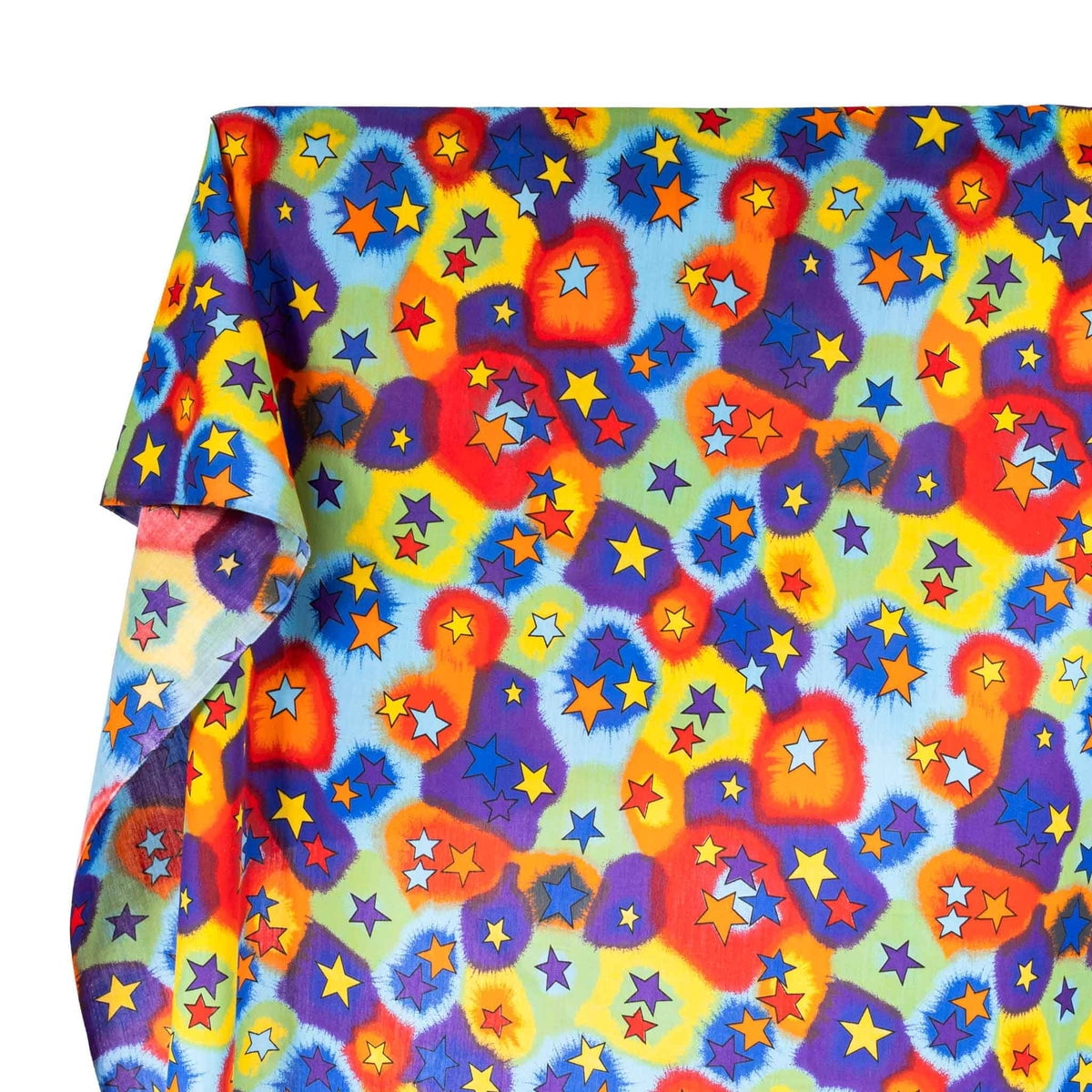 Glowing Star Broadcloth 60" Celestial Print Fabric By The Yard ...