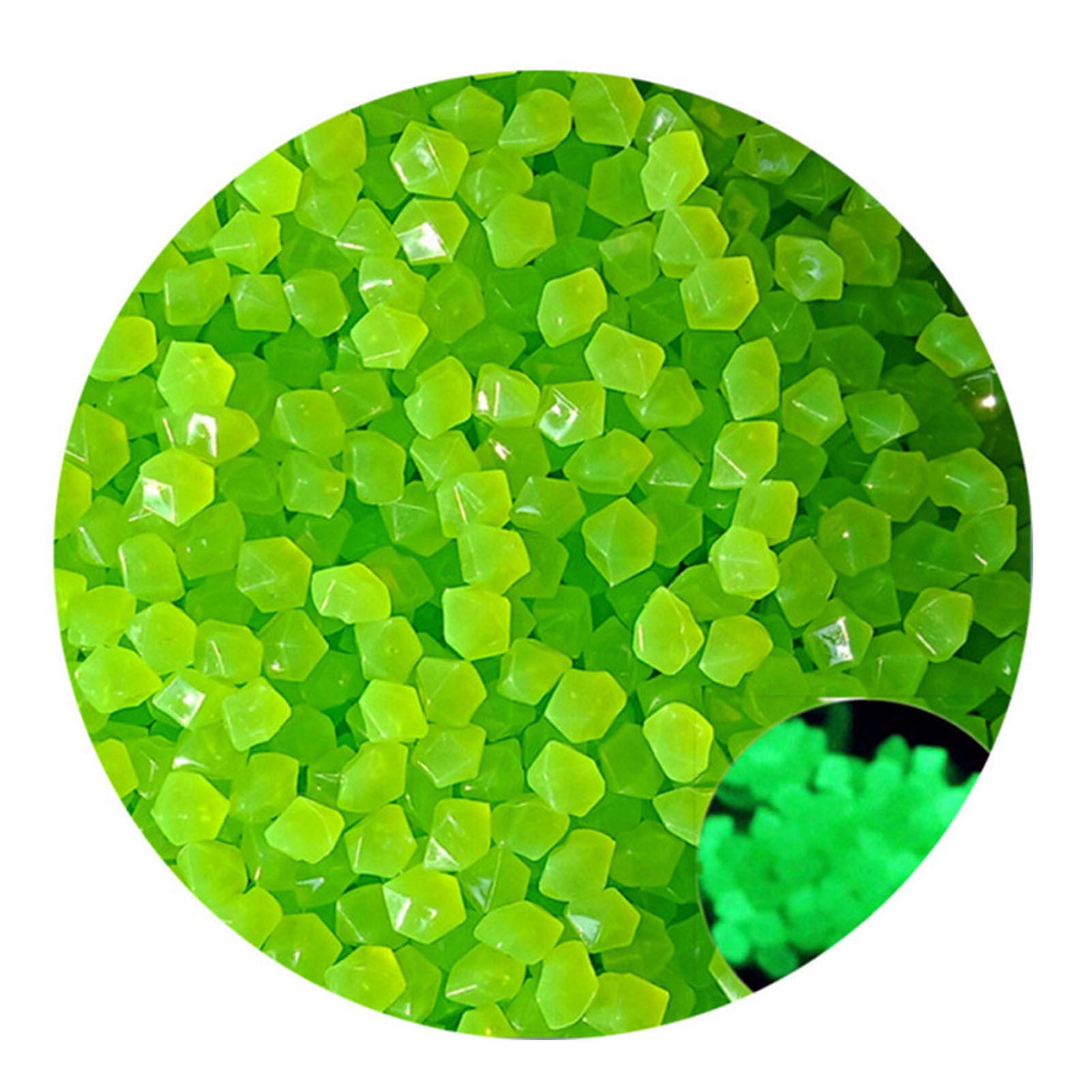 Glowing Stones for Landscaping and Aquariums Luminous Resin Pebbles ...
