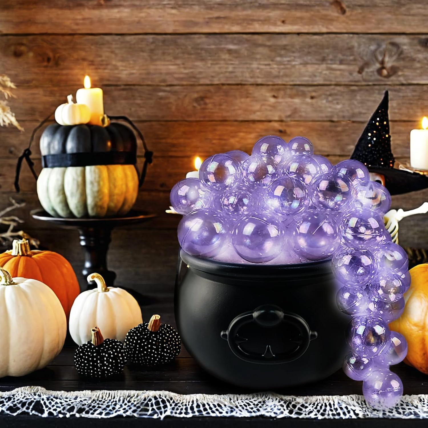 Glowing Witch's Cauldron Set, Bubble Witch Cauldron DIY Kit, Witches ...