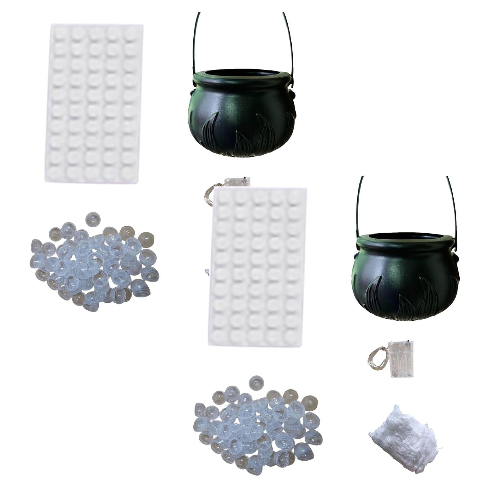 Glowing Witch's Cauldron Set, Easy DIY Light-Up Bubbling Cauldron With ...
