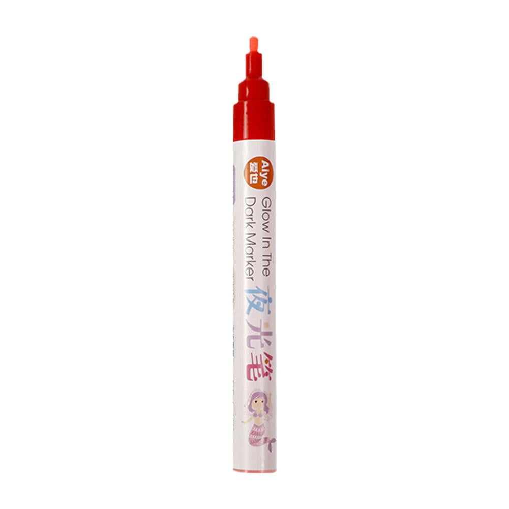 Glowing in The Dark Marker Pen DIY Graffiti Fluorescent Pen Luminous ...