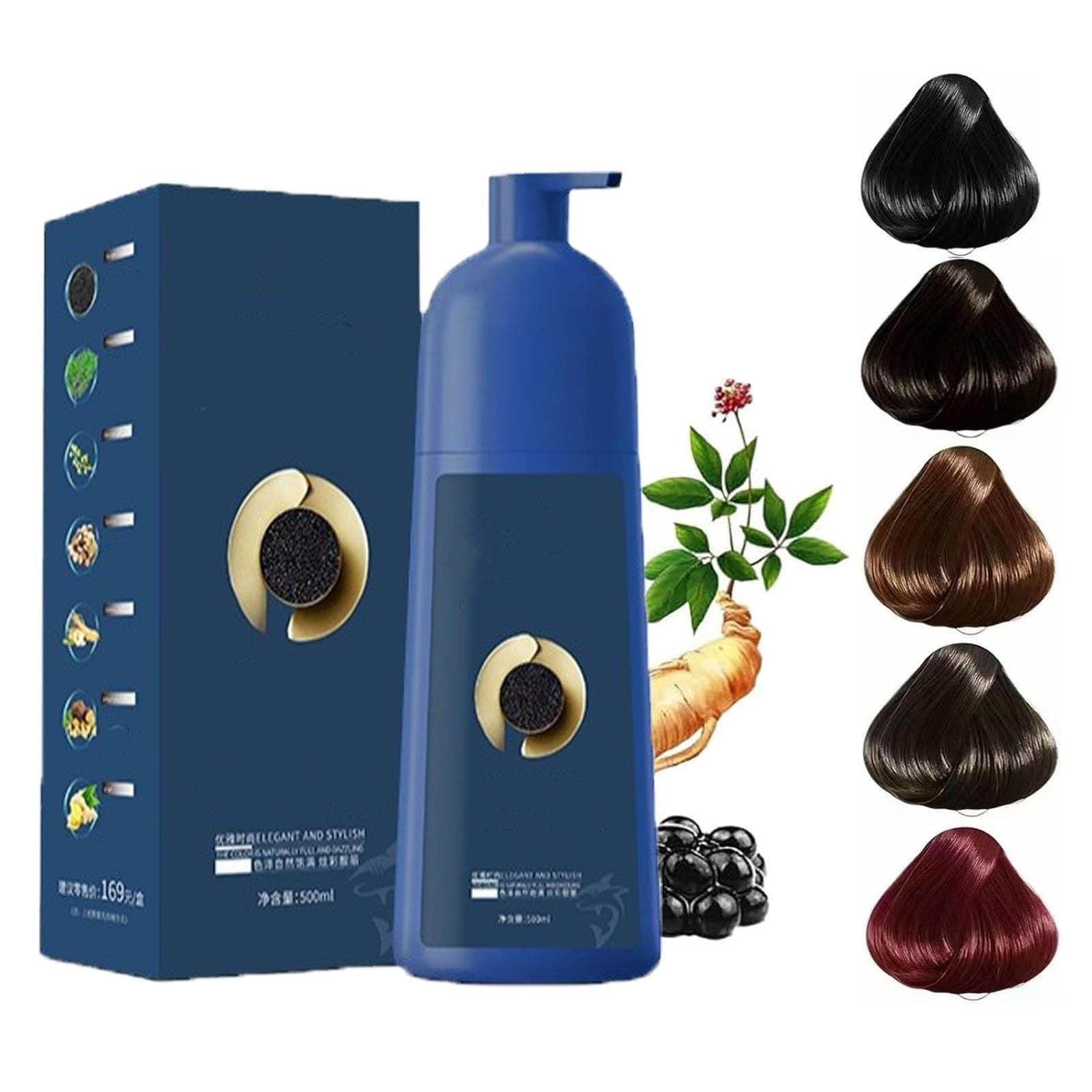 Glowlia Hair Dye Hair Dye Shampoo Hair Dye Natural Hair Dye Protein ...