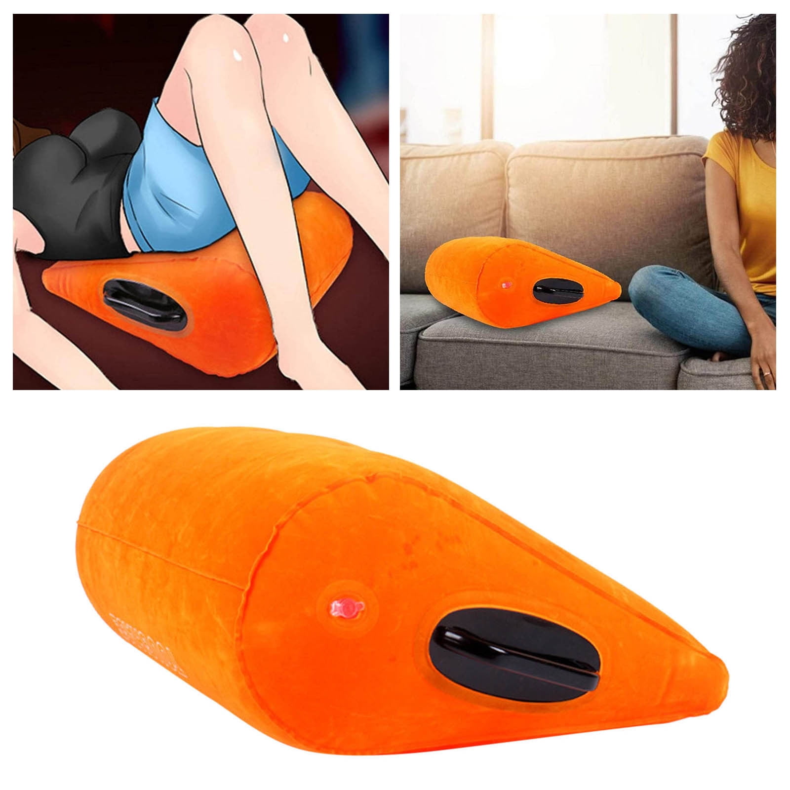 Glowlia New Handy Handle Design Portable Wedge Pillow Inflatable ...