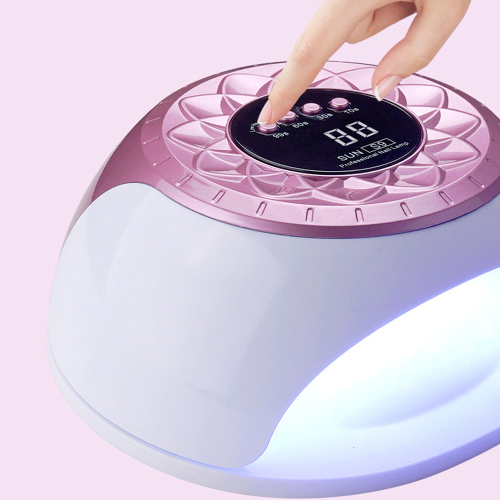 Glowlia Upgraded Large Nail Lamps & NailFungus Light Device For ...