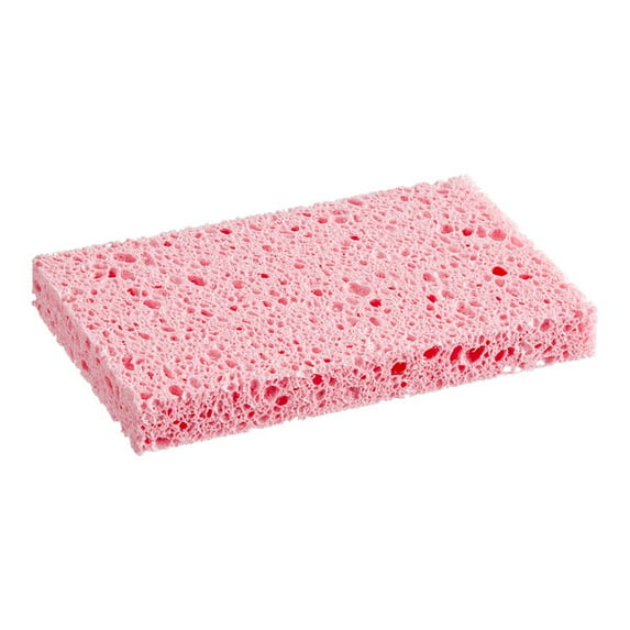 Glownary Cellulose Kitchen Sponges, 6 x 3.5 x 0.75 Inches, Pink, 6-Pack - Walmart.com