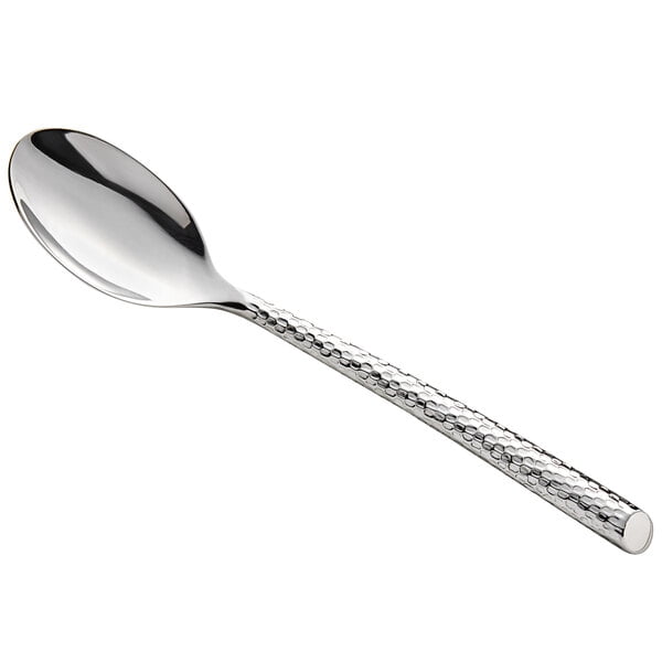 Glownary Iris Silver Forged Dinner Spoon, 18/8 Stainless Steel, 8.5 ...