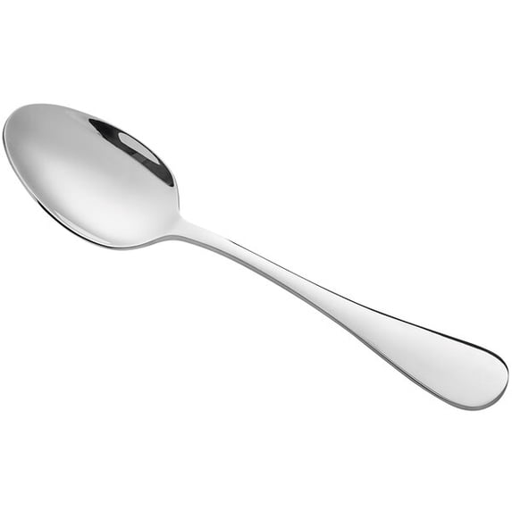 Glownary Vittoria Oval Bowl Dinner Spoon, 18/8 Stainless Steel, Silver ...