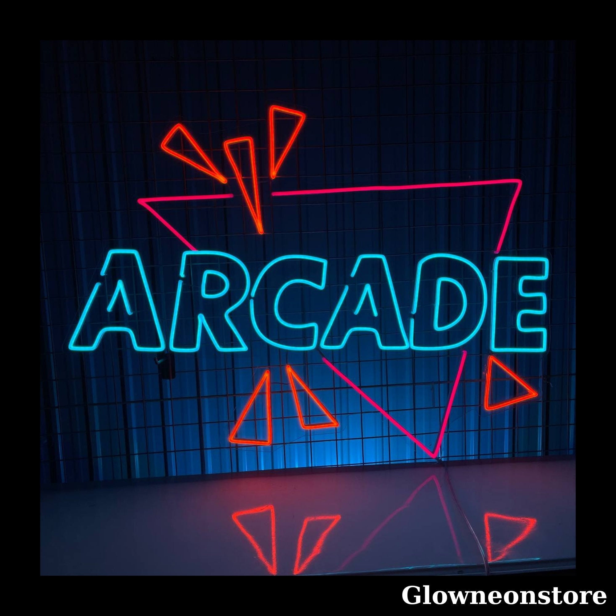 Glowneon Arcade Neon Sign, Arcade Led Sign, Arcade Room Decor, Arcade ...