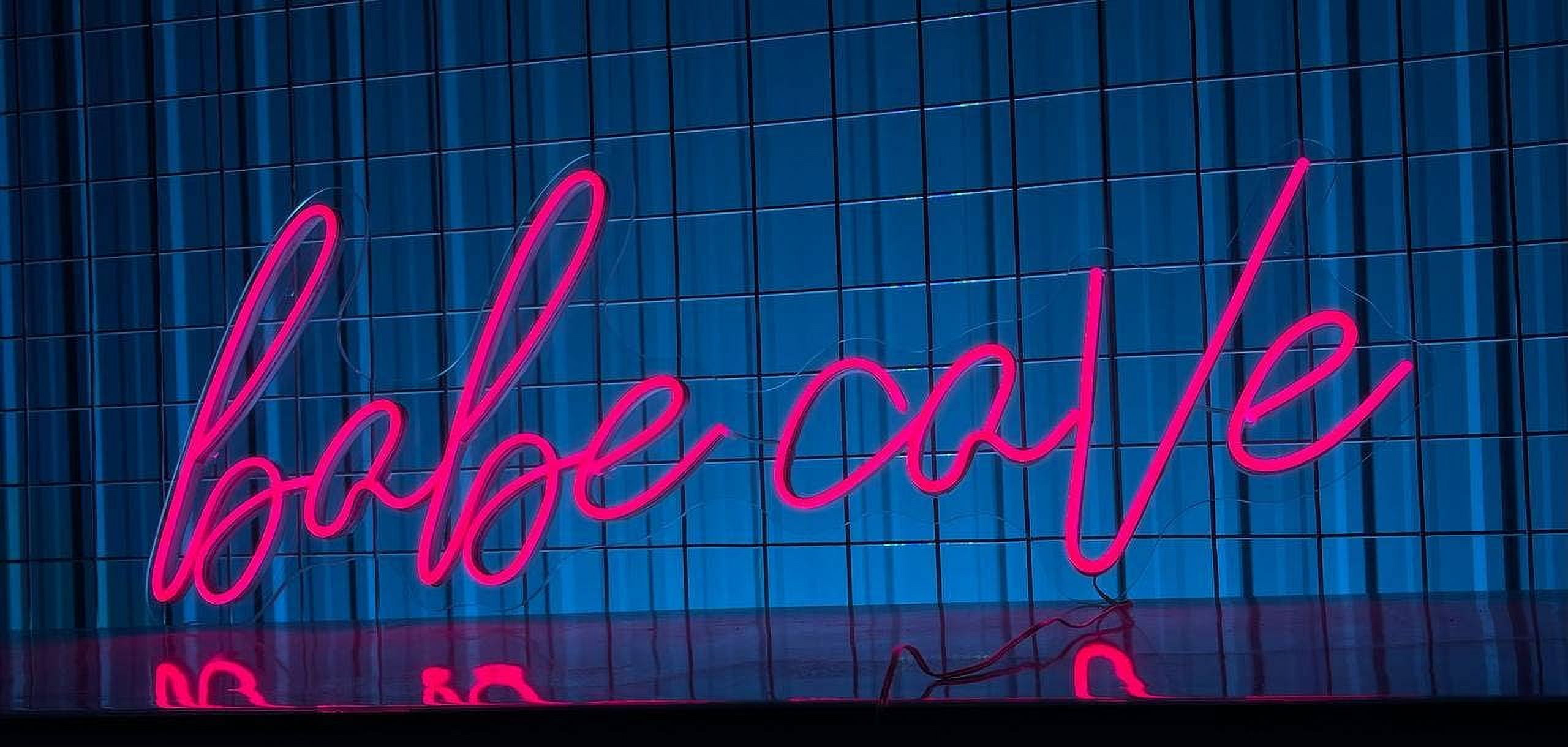 Glowneon Baby Cave Neon Sign, Girl Kids Home Wall Decor - Walmart.com