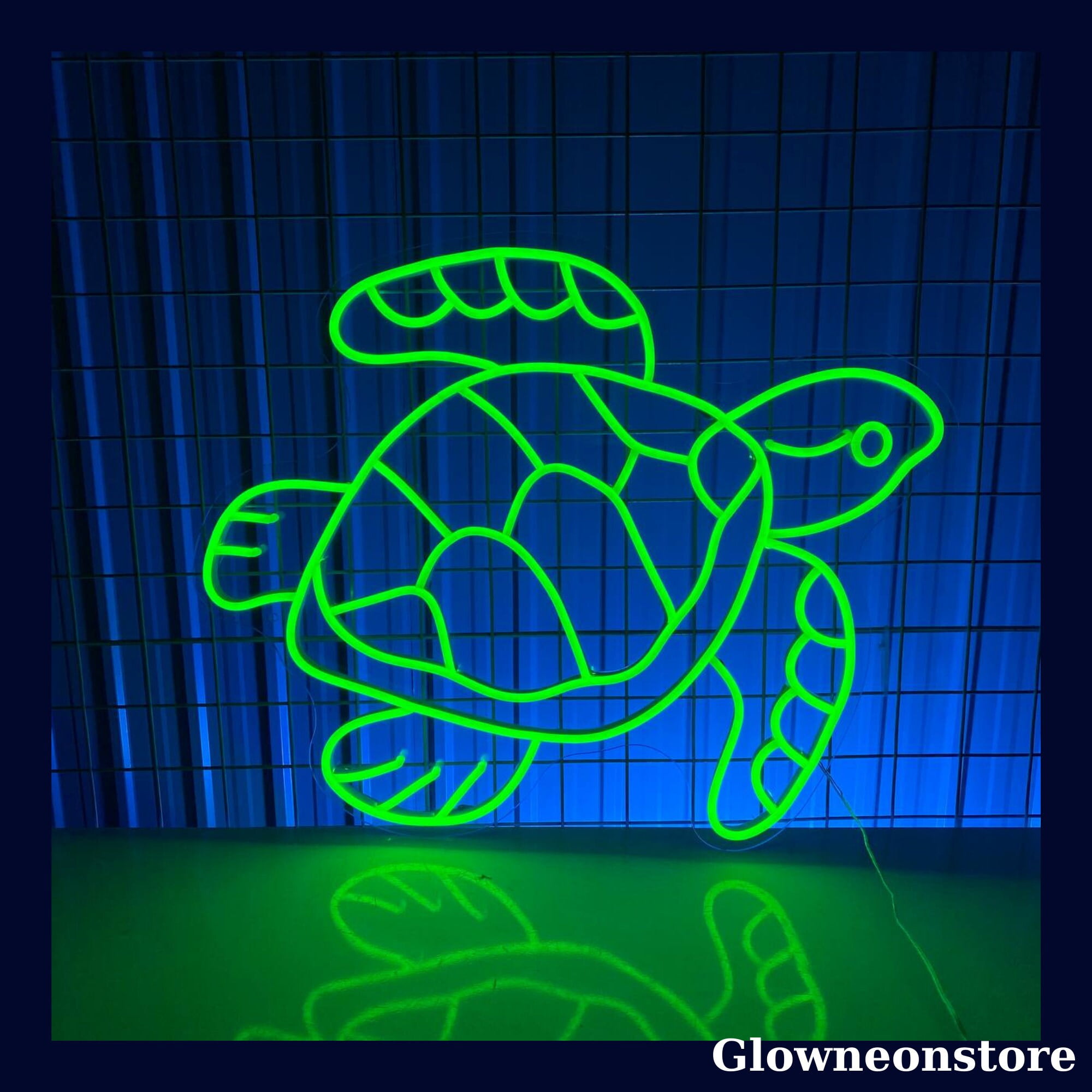Glowneon Baby Turtle Neon Sign, Turtle LED Sign, Turtle Lover Gift ...