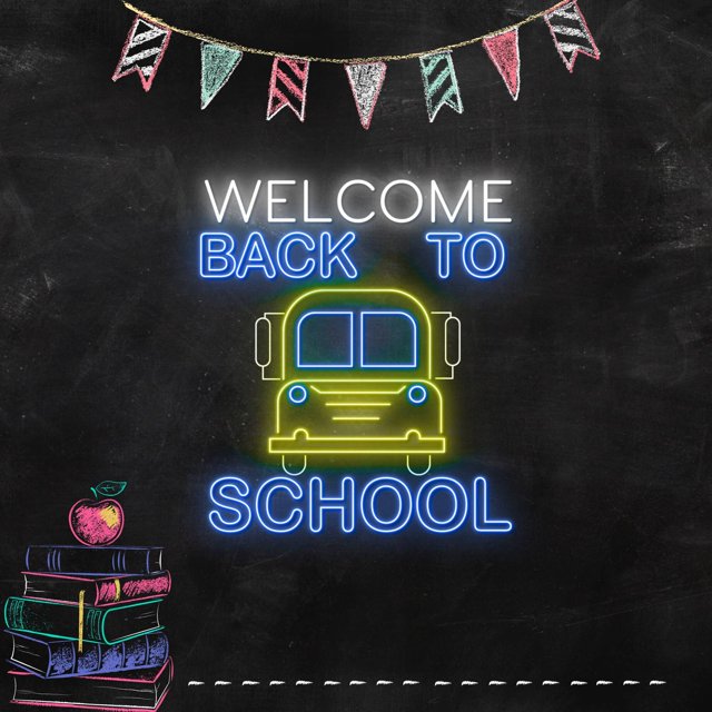 Glowneon Back To School Neon Sign, Classroom Decor - Walmart.com