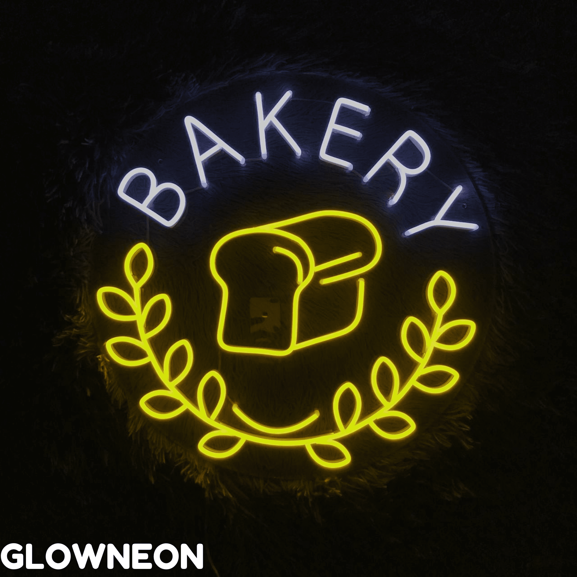 Glowneon Bakery Neon Sign, Open Bakery Led Sign, Bake Store Wall Art ...