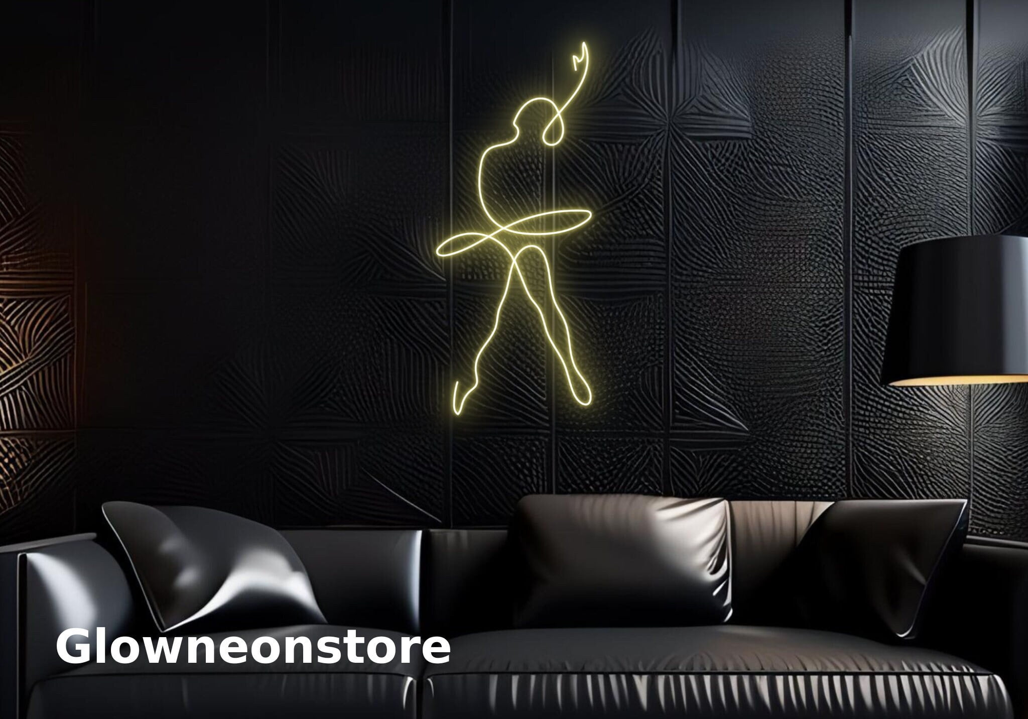 Glowneon Ballet Dancer Neon Sign, Ballet Neon Sign, Ballet Led Light ...