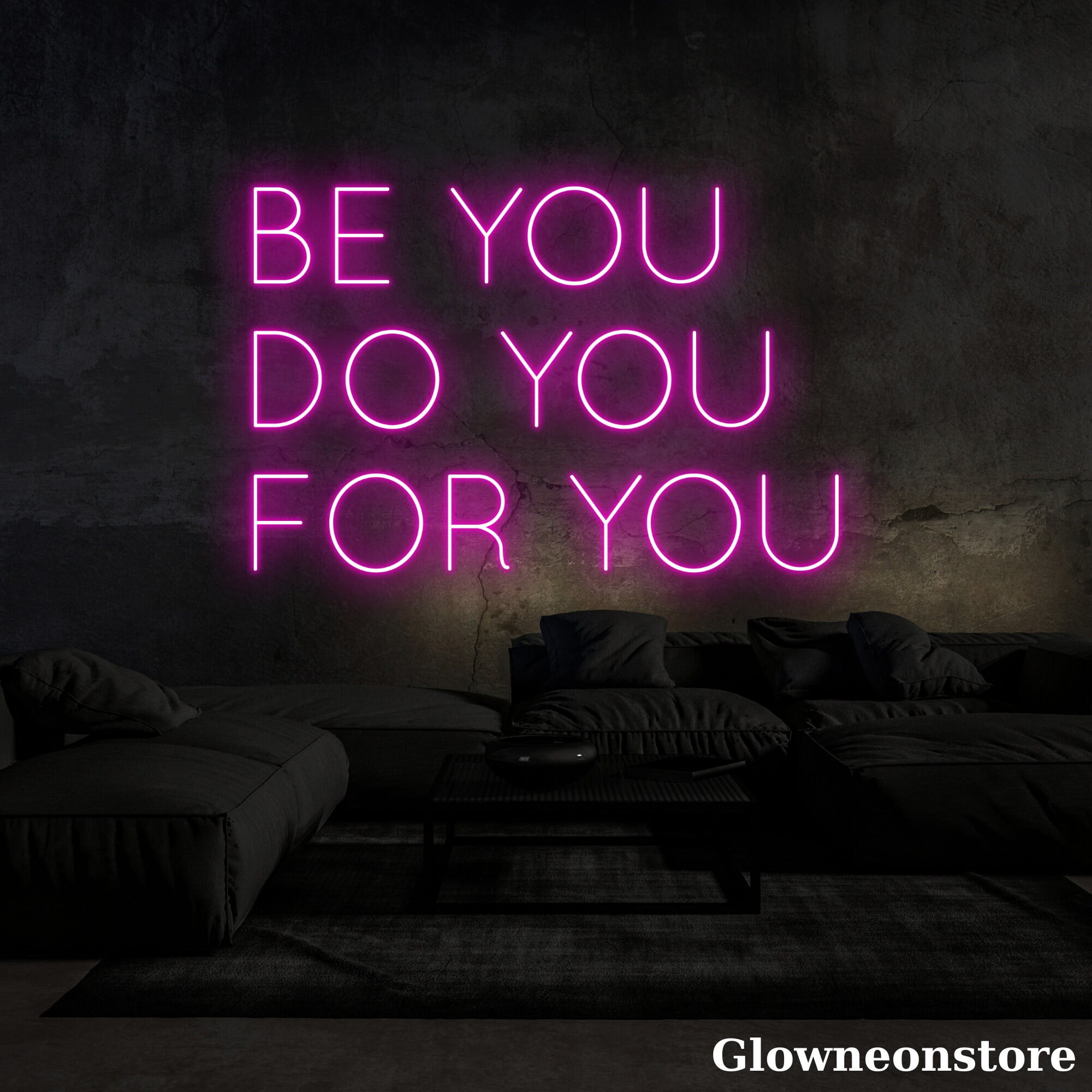 Glowneon Be You Do You For You Neon Sign Motivation Quote Sign Glowneon Be You Do You For You Neon Sign Motivation Quote Sign