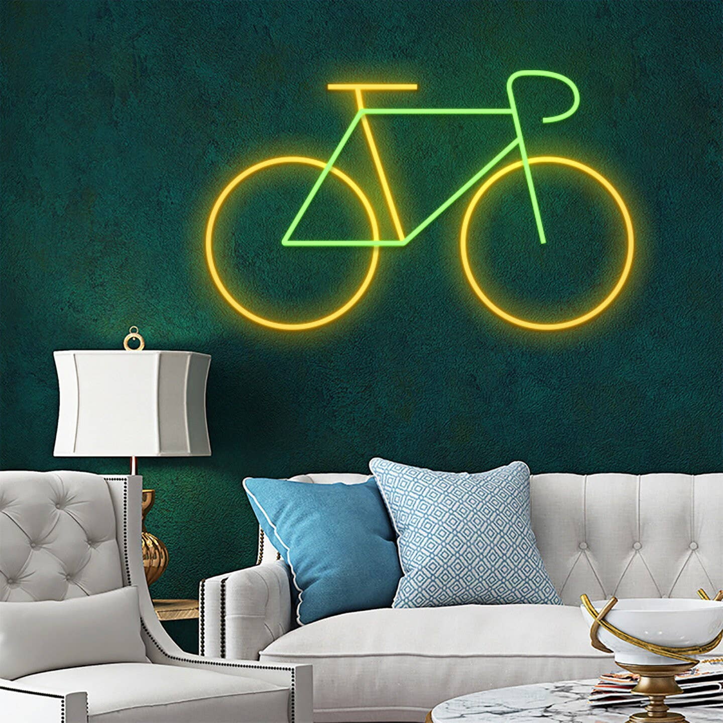 Glowneon Bicycle Neon Signs, Bicycle Store Wall Decor - Walmart.com
