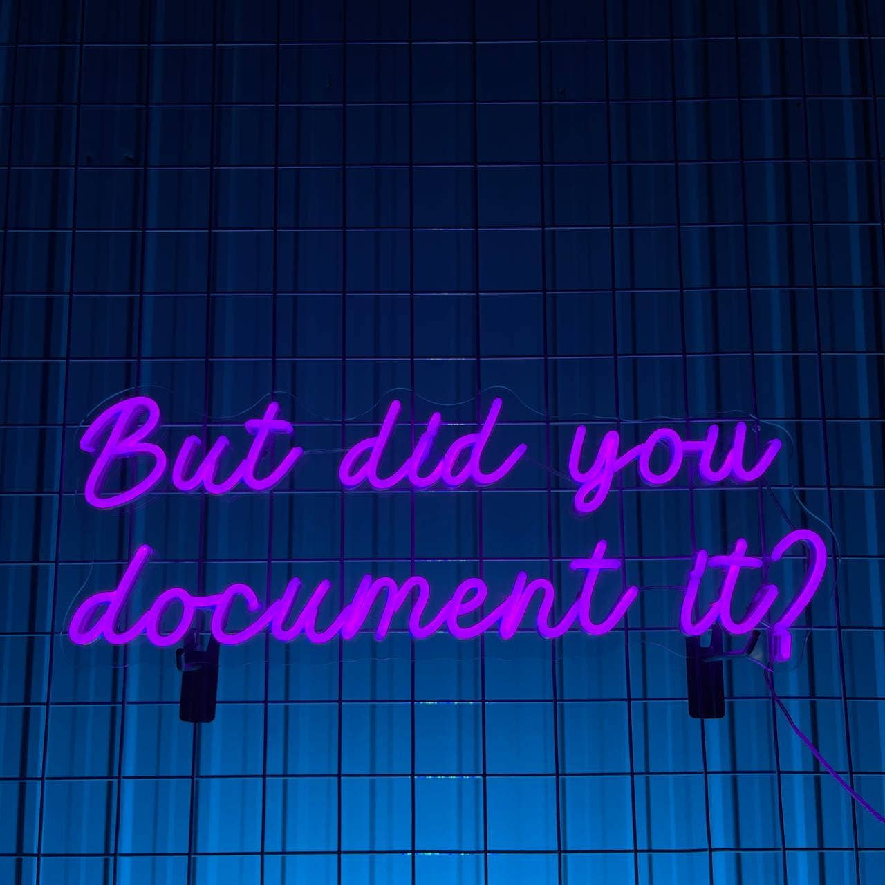Glowneon But Did You Document It Neon Sign, Long-lasting Wall Decor ...