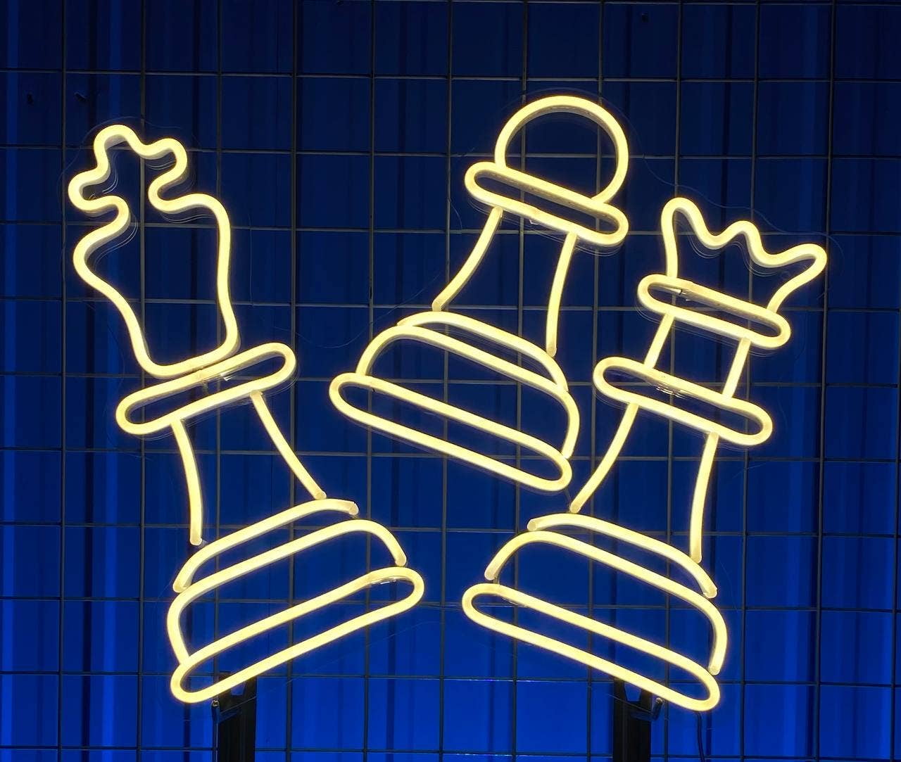 Glowneon Chess Neon Sign, Chess Club Wal Decor - Walmart.com