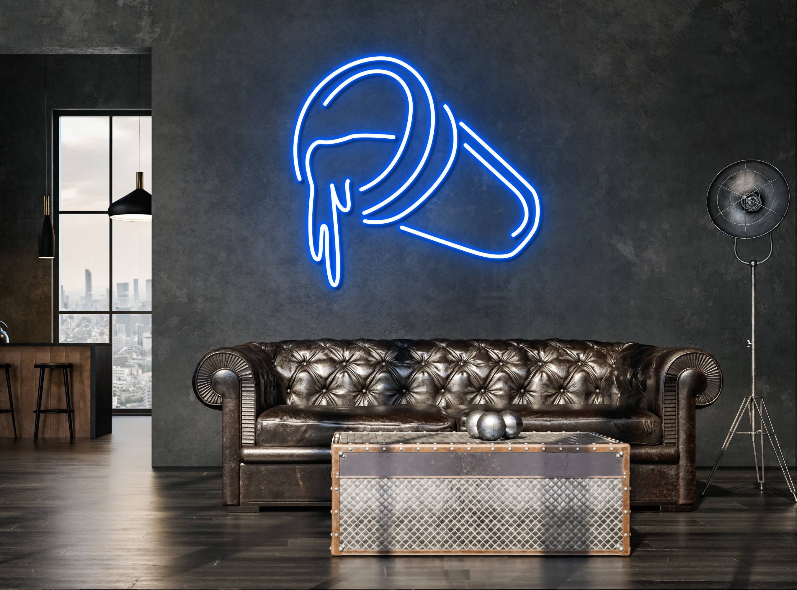Glowneon Coffee Cup Neon Sign, Coffee Shop Wall Sign - Walmart.com