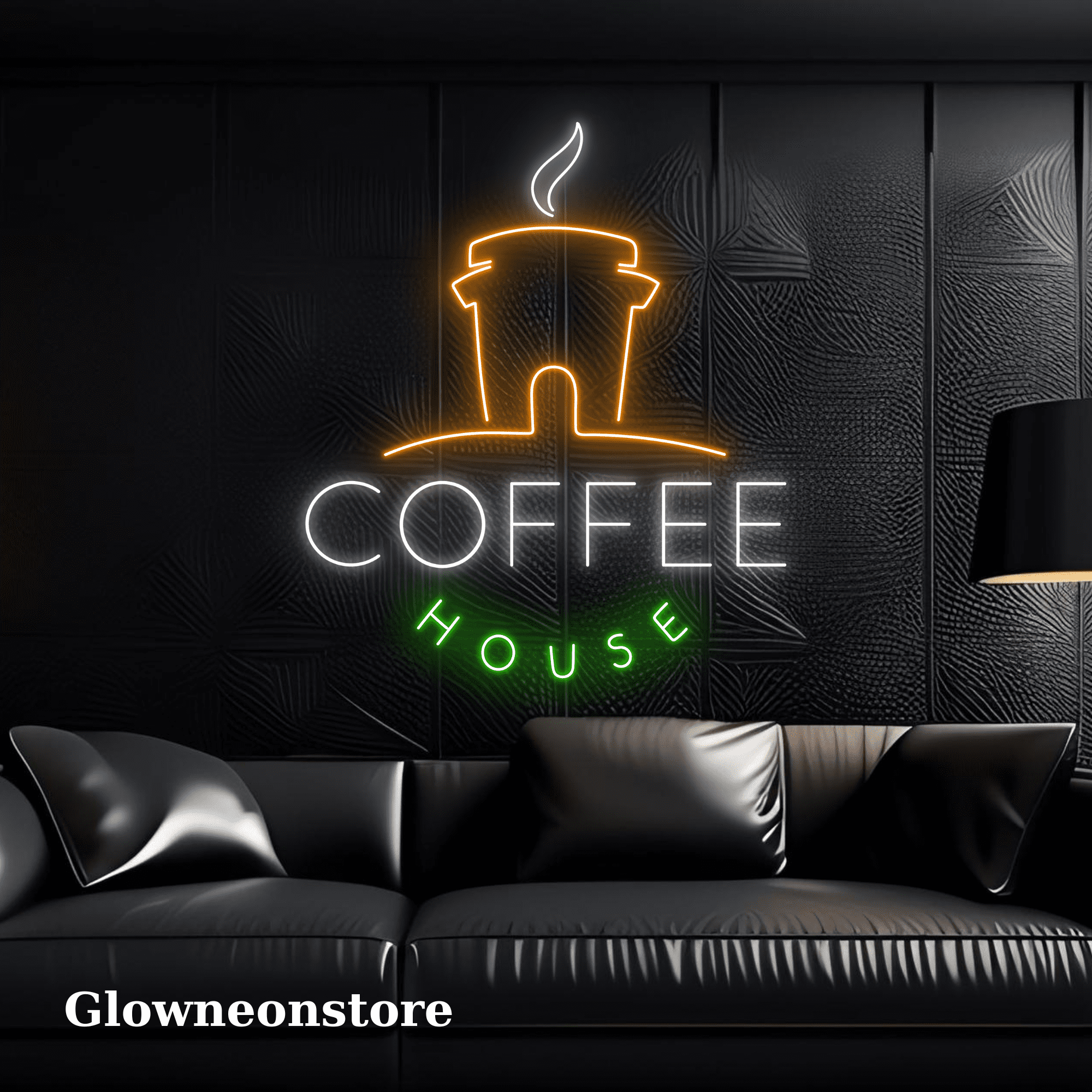 Glowneon Coffee House Neon Sign, Coffee Shop Light Neon Decor - Walmart.com