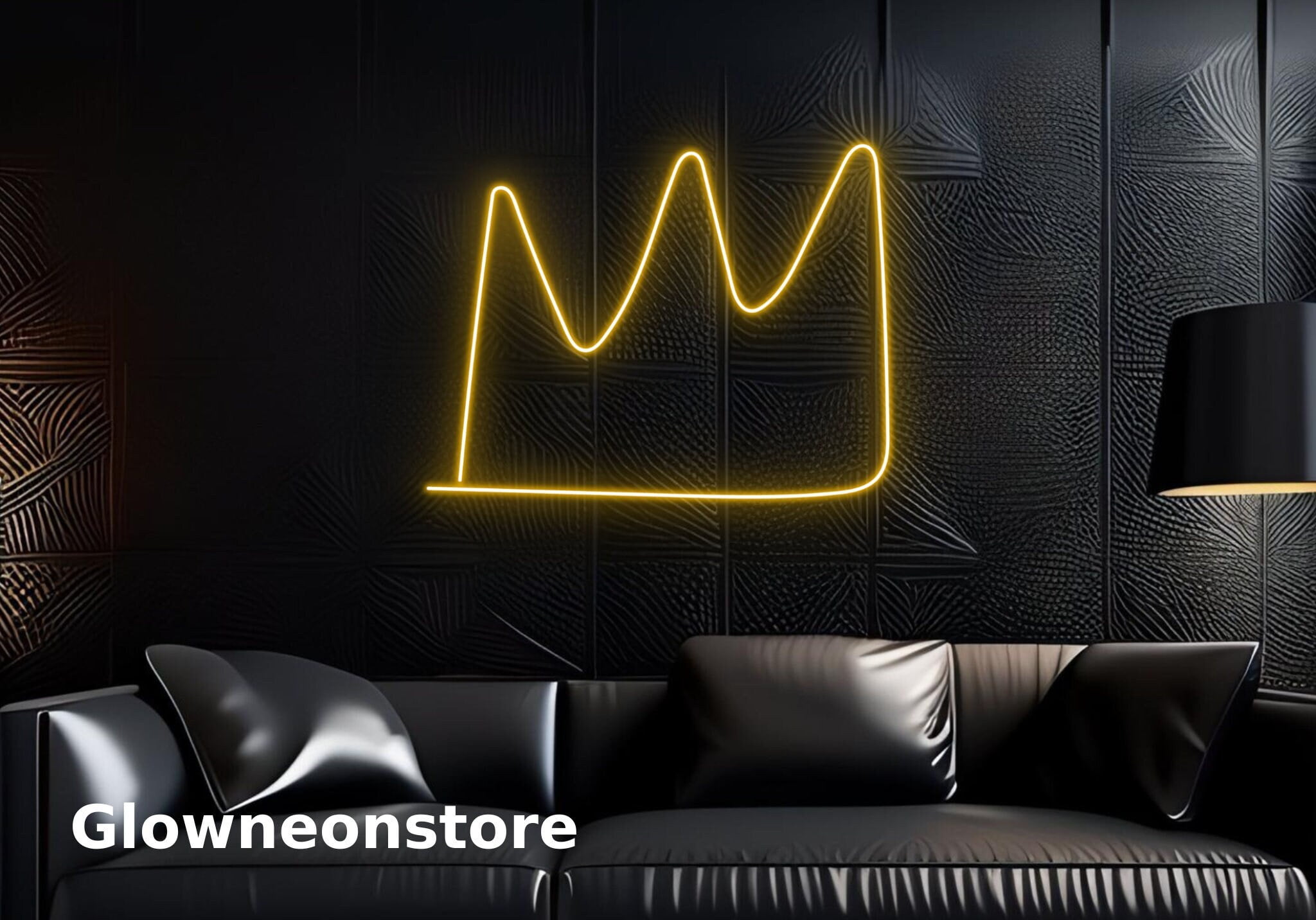 Glowneon Crown Neon Sign, Queen Crown Neon Sign, King Crown Led Light ...