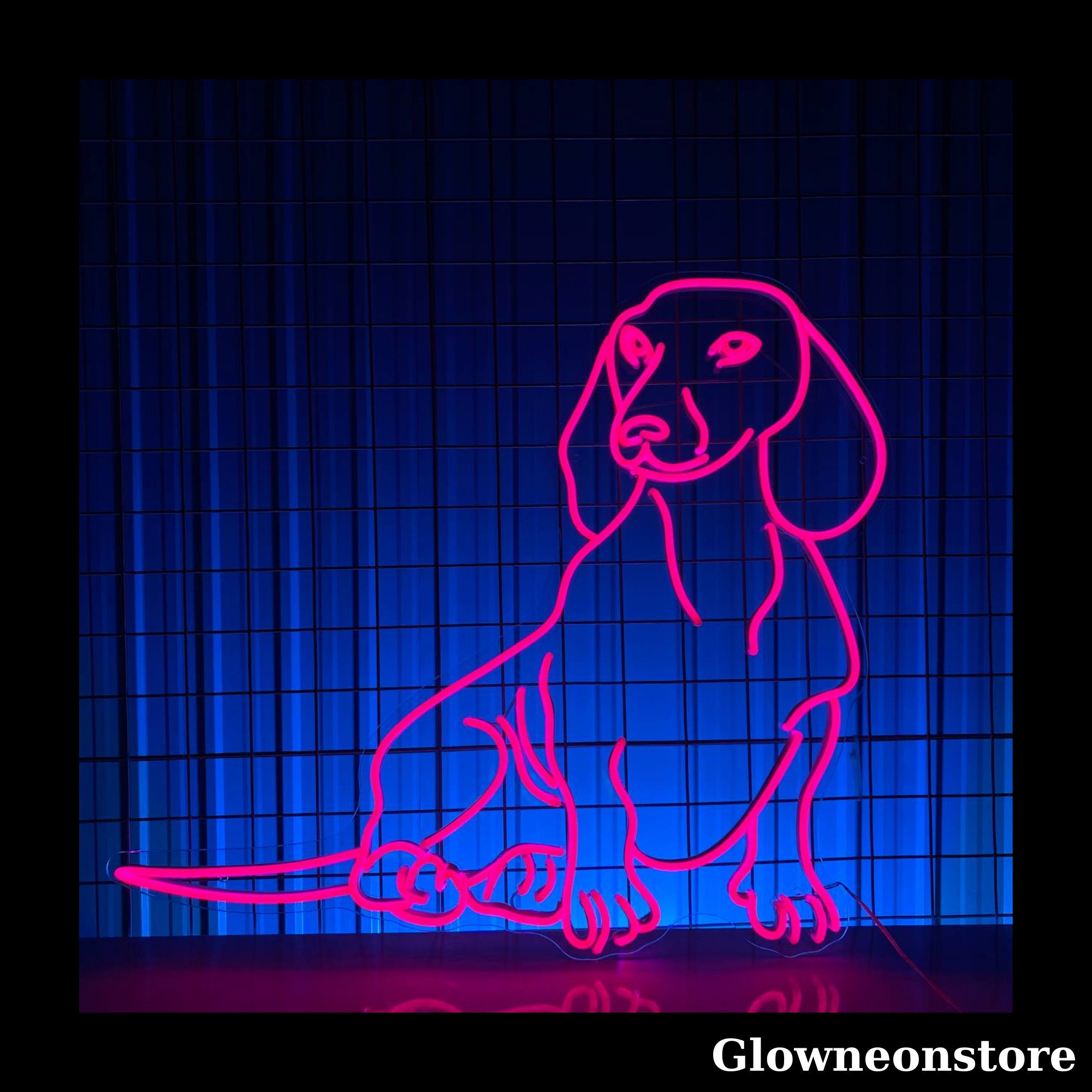Glowneon Dachshund Dog Neon Sign, Dachshund Dog Led Sign, Dachshund ...
