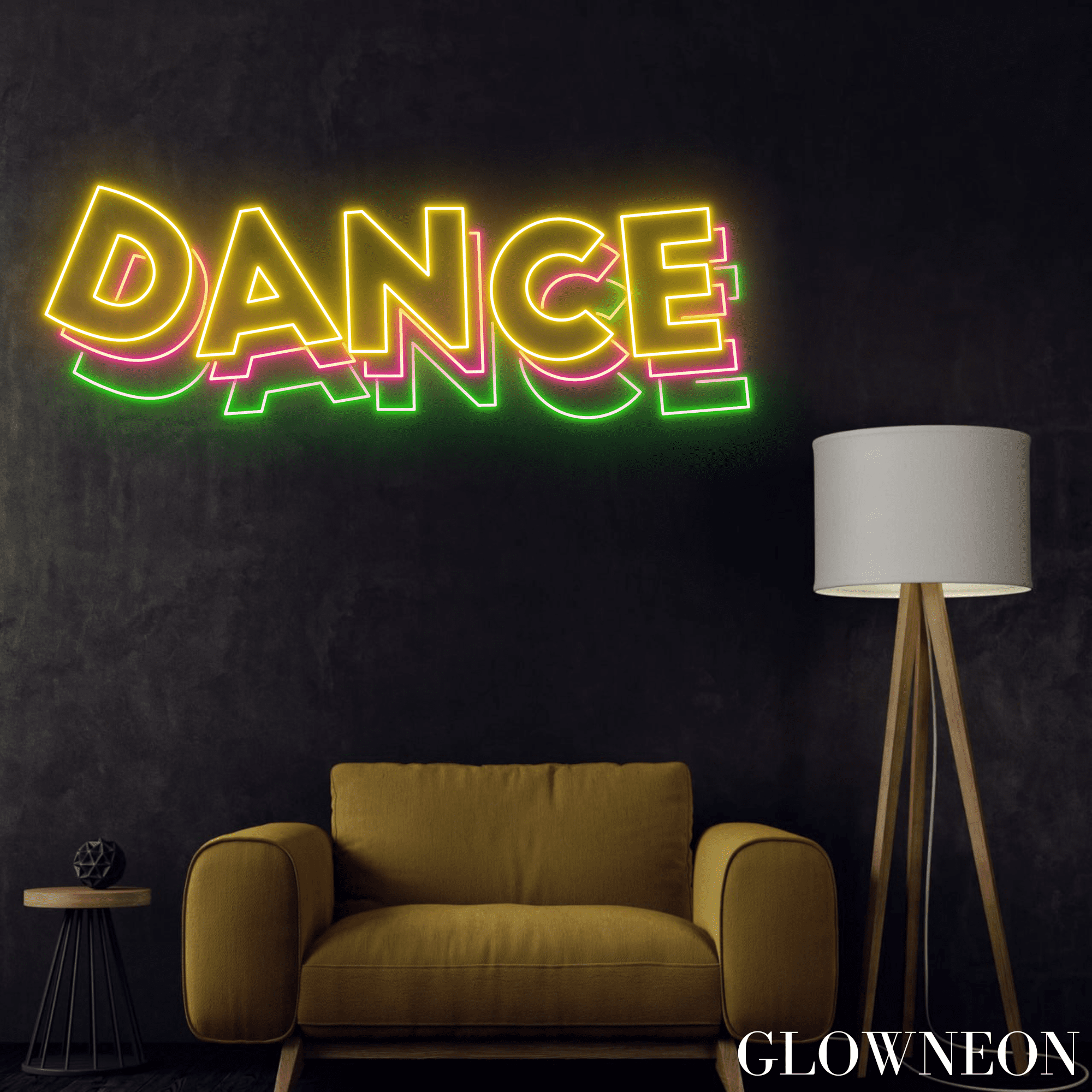 Glowneon Dance Neon Sign, Dancing Club Led Sign, Dancer Room Decor ...