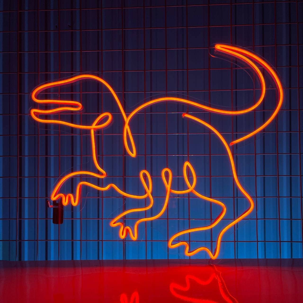 Glowneon Dinosaur Neon Sign, Animal Wall Decor - Walmart.com