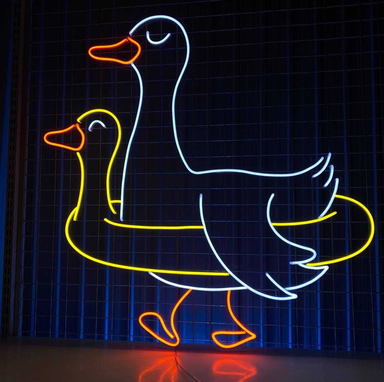 Glowneon Duck Led Sign, Rubber Duck Neon Light, Duck Rubber Sign ...