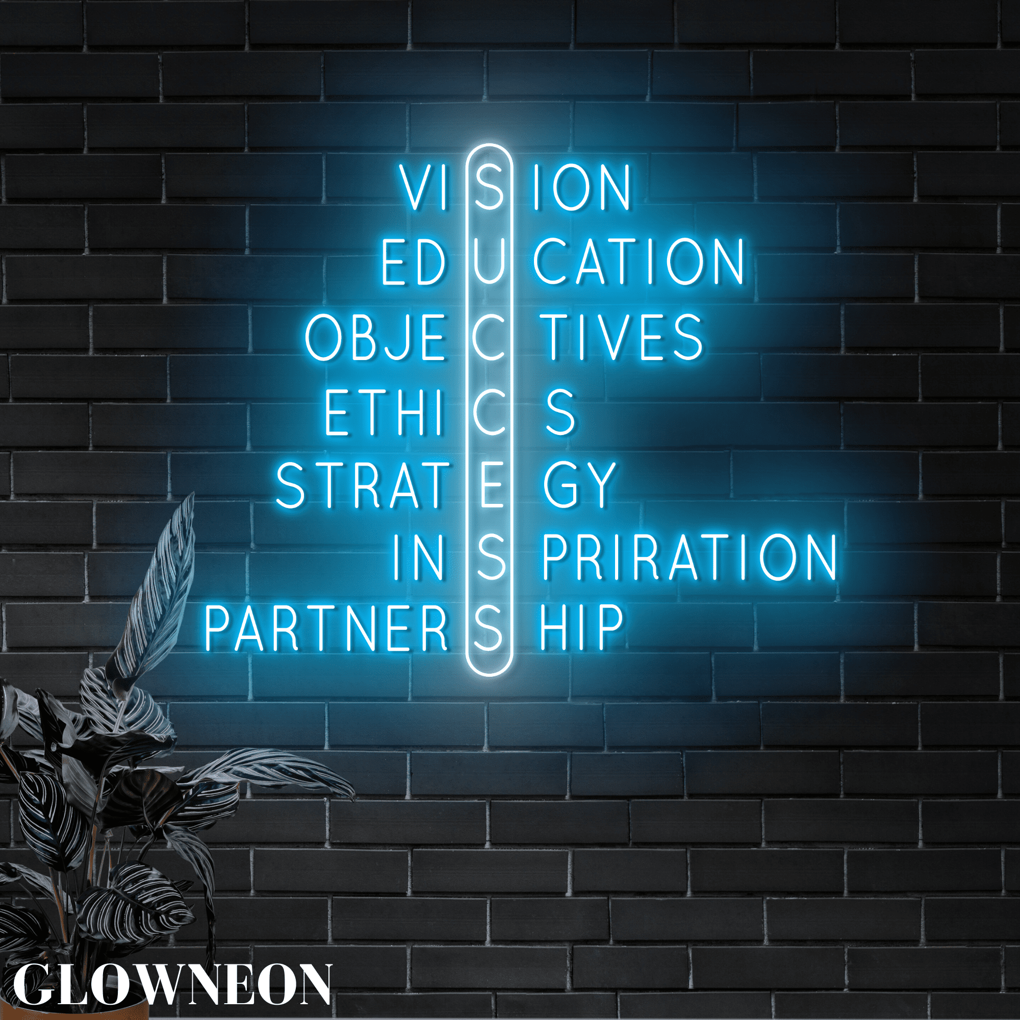 Glowneon Education Ethics Neon Sign, Education & Motivation Led Sign ...