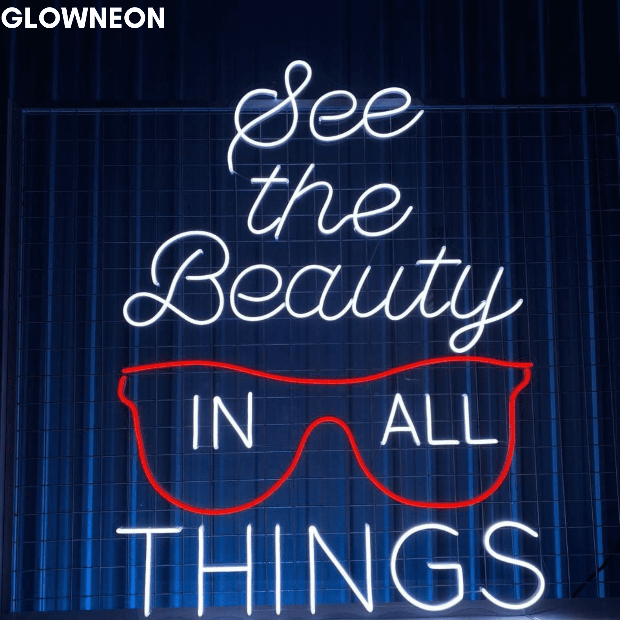 Glowneon Fashion Eyeglasses Decor, See The Beauty In All Things Neon ...