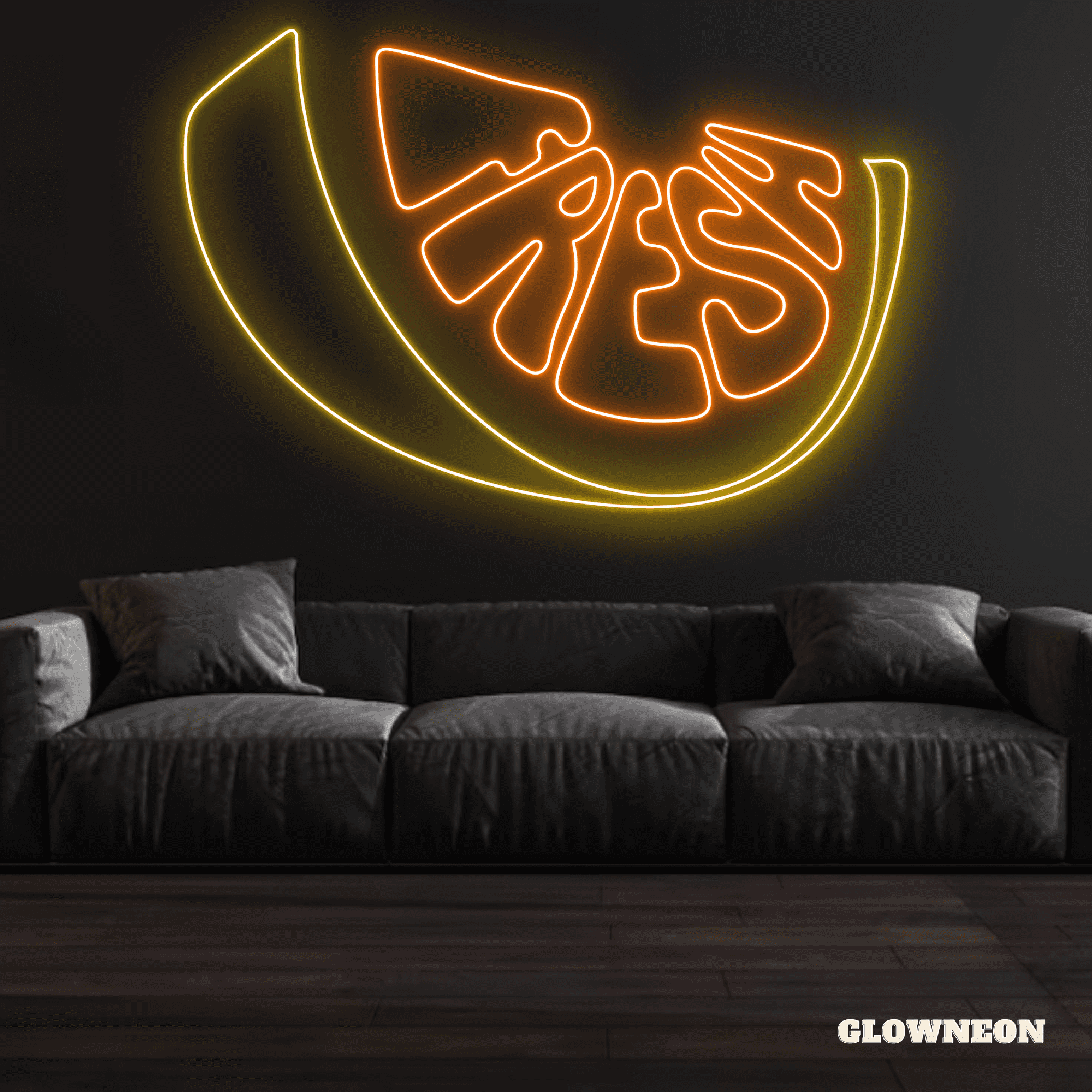 Glowneon Fresh Fruit Neon Sign, Fruit Store Decor, Summer Fruit Sign ...