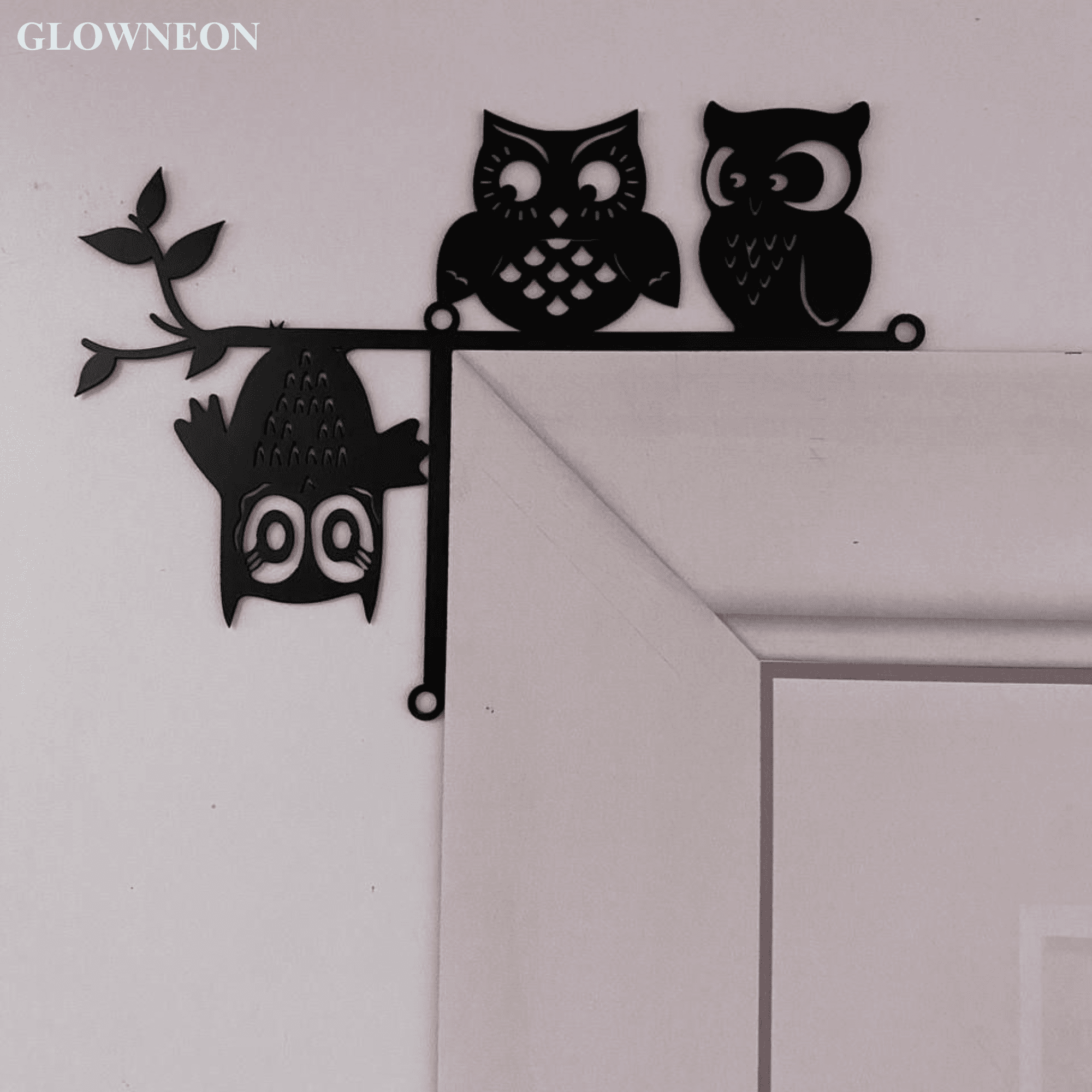 Glowneon Funny Alien Decor For Kid Room Door Corner, Alien Door Decor ...